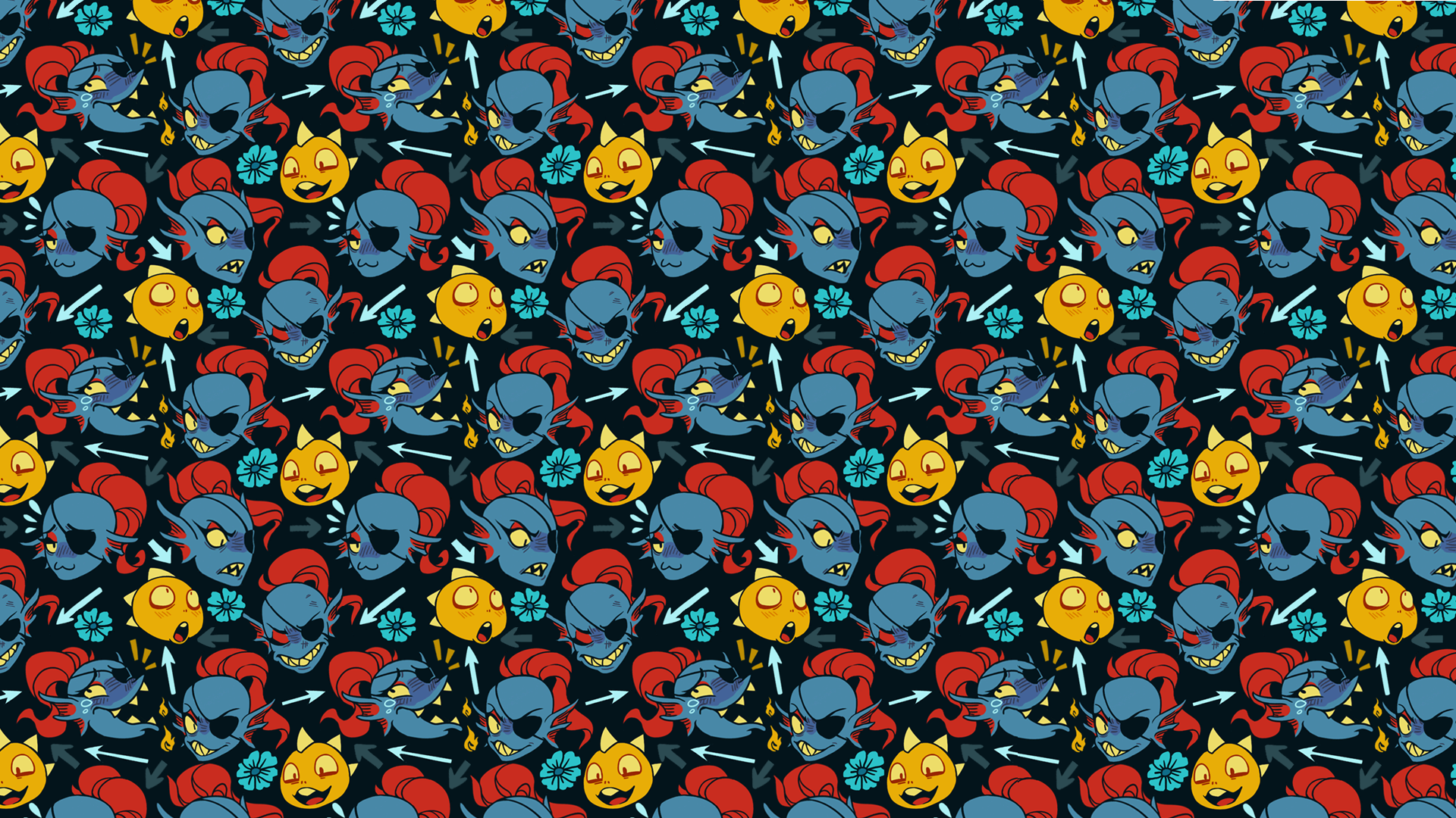 Undertale Monster Kid & Undyne HD Wallpaper
