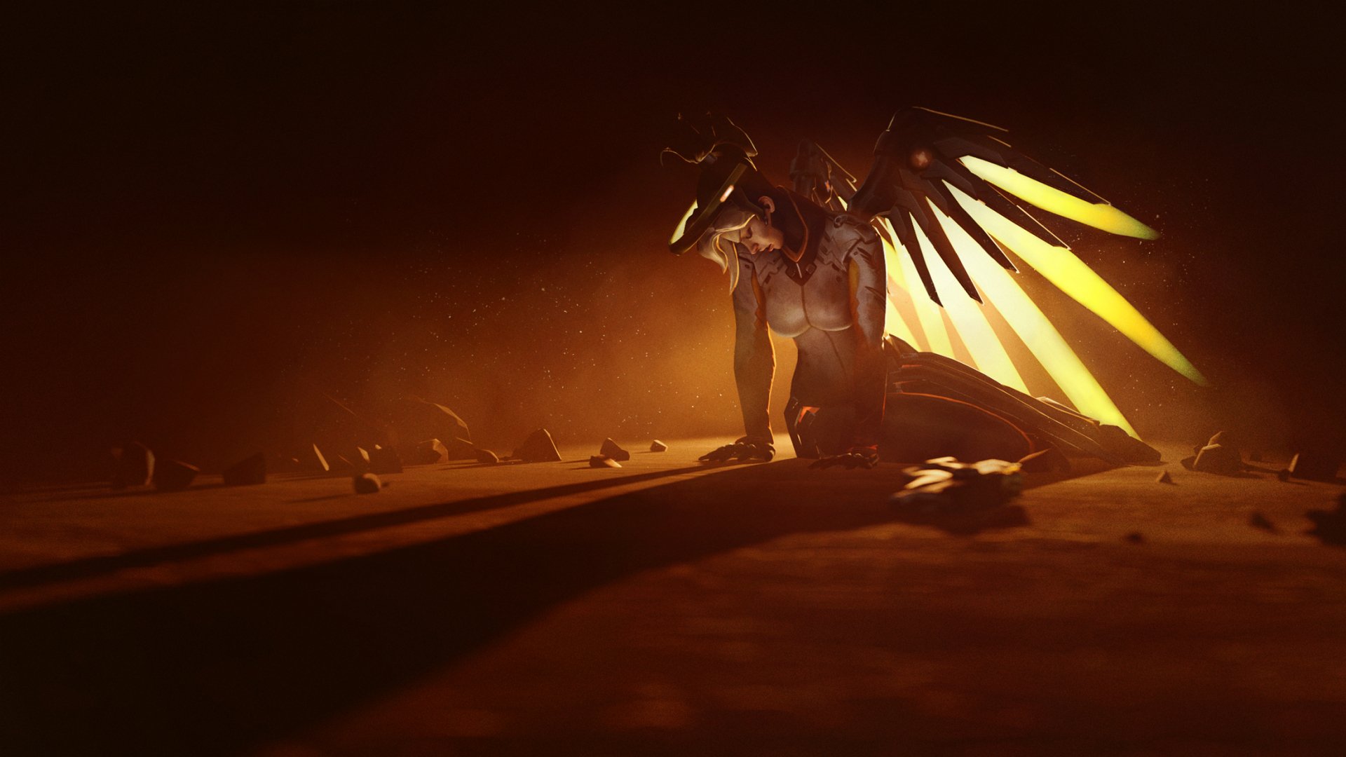 Mercy Overwatch HD Wallpaper