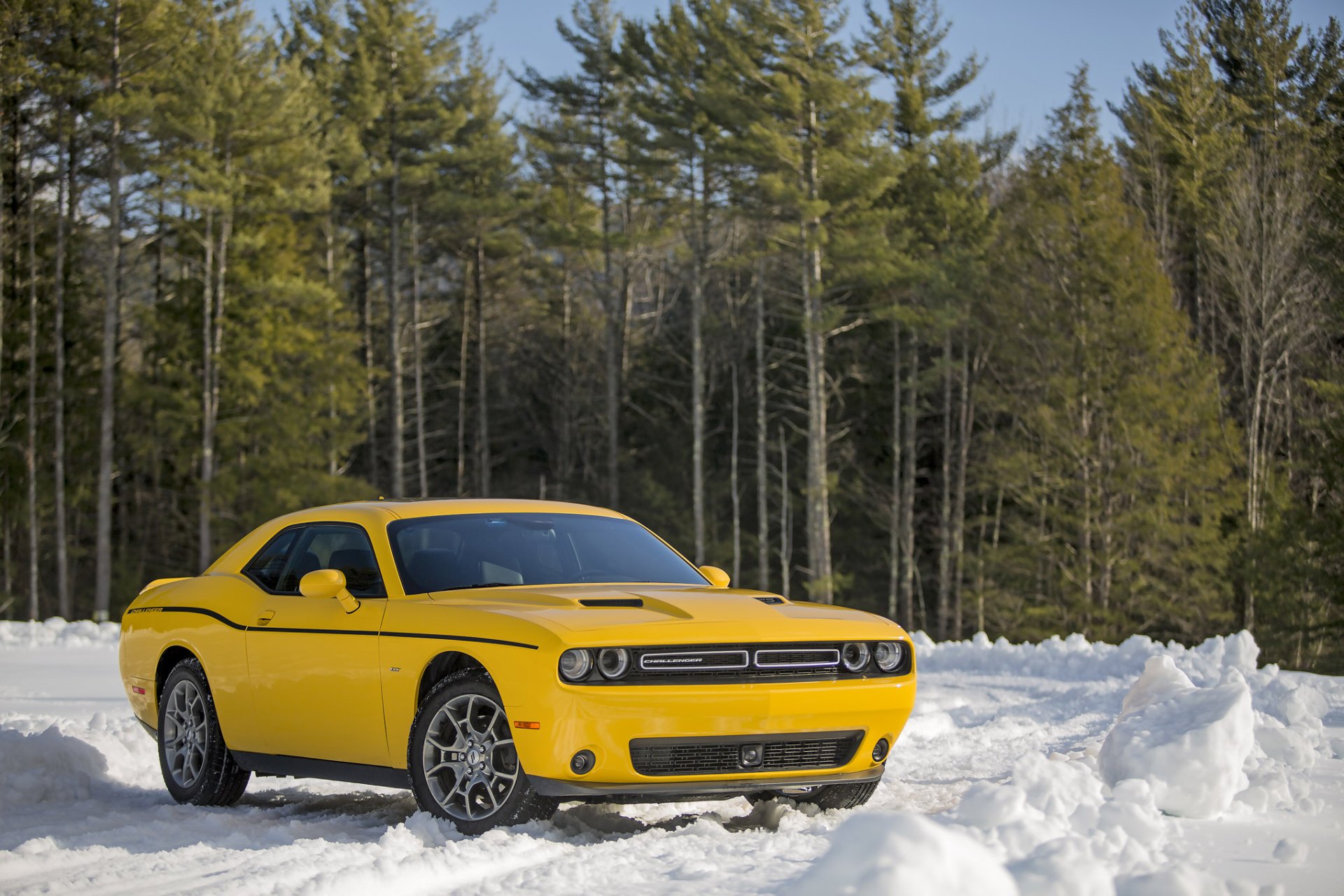 Download Mopar Muscle Car Vehicle Dodge Challenger GT AWD HD Wallpaper