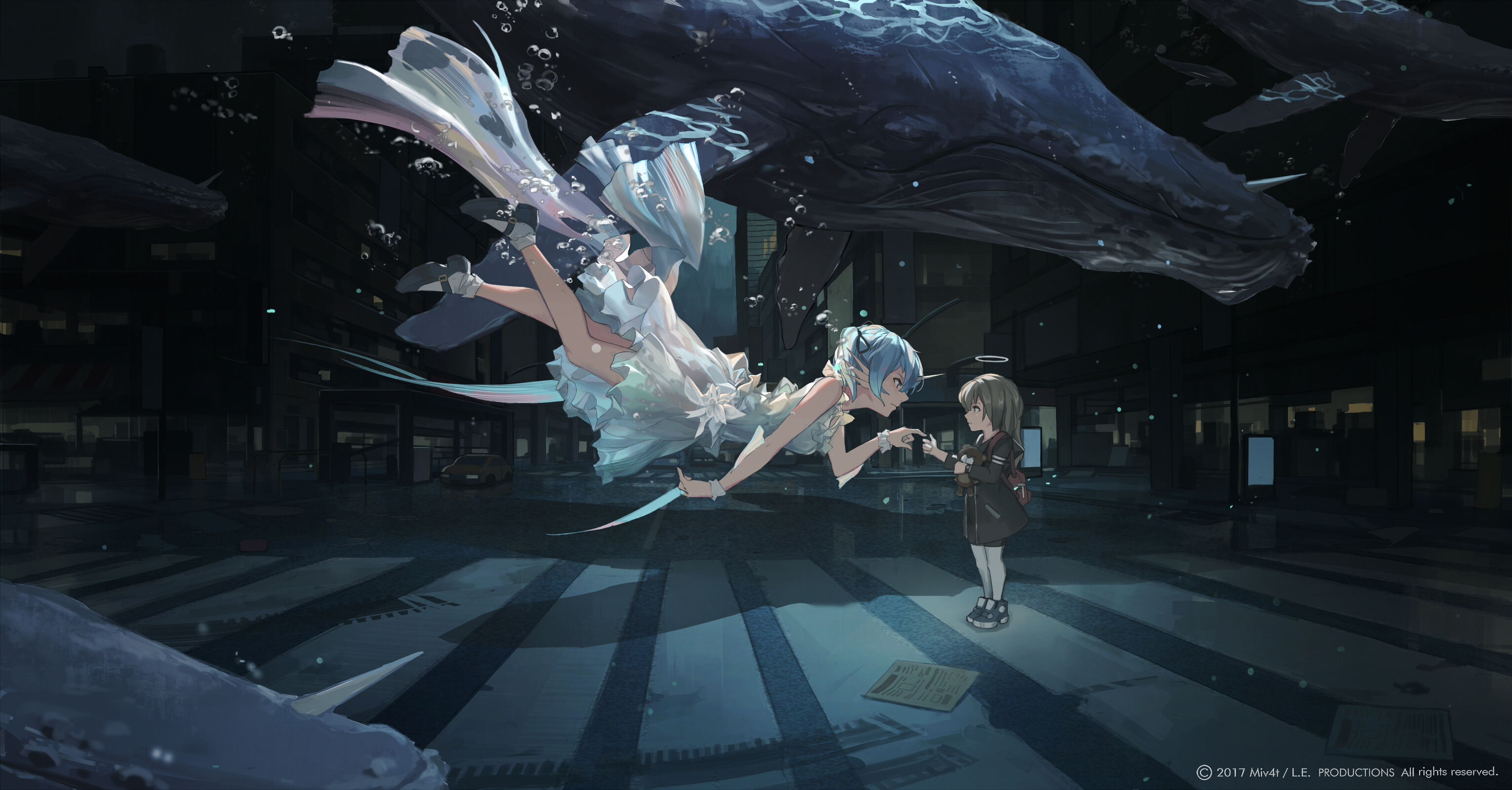 Enchanted Encounter HD Anime Wallpaper