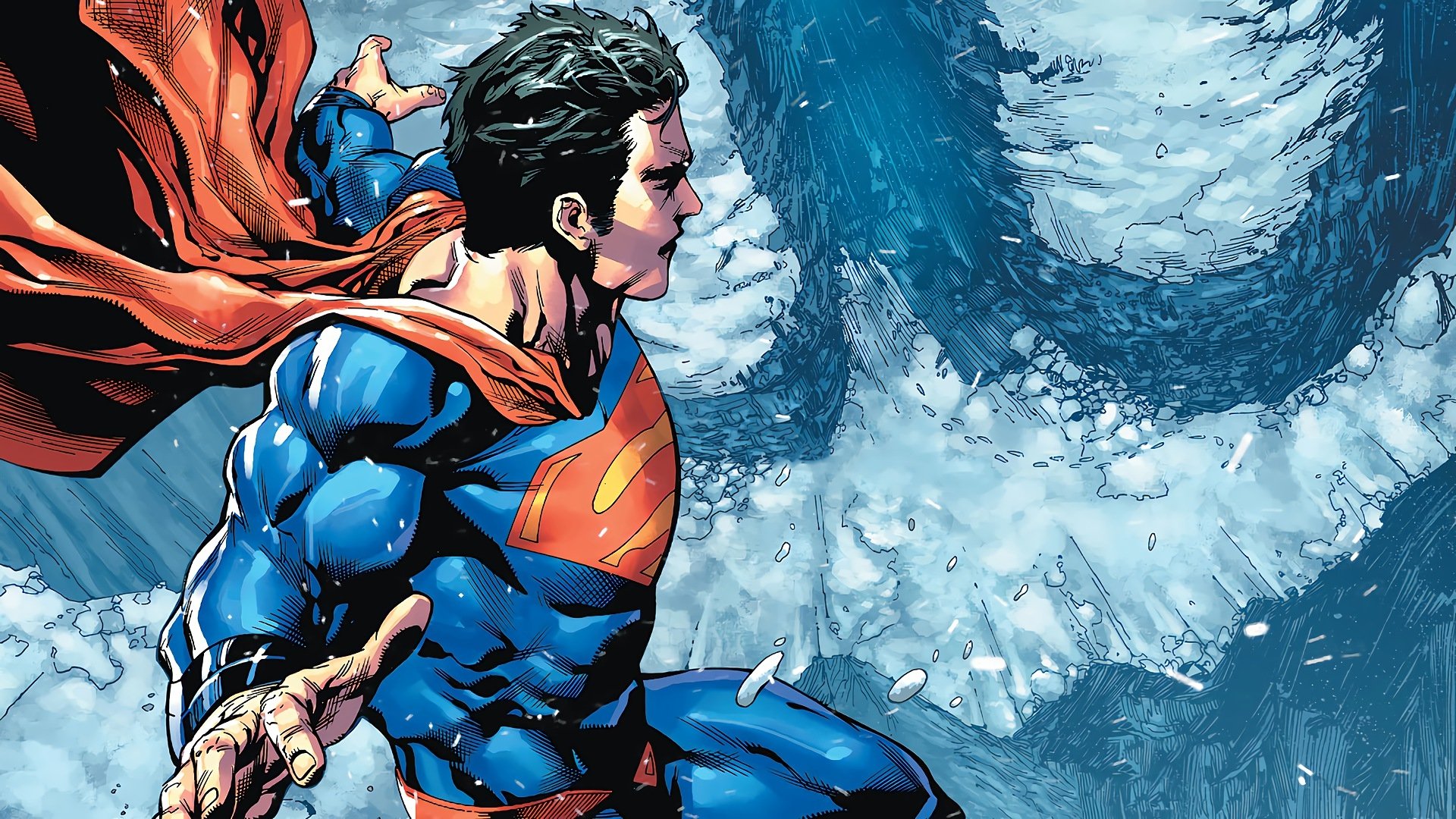 Download Comic Superman HD Wallpaper | 1920x1080 | Wallpaper Abyss