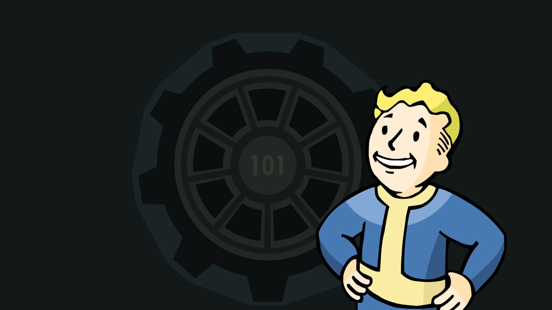 Fallout HD Wallpaper: Vault 101 Adventures Await