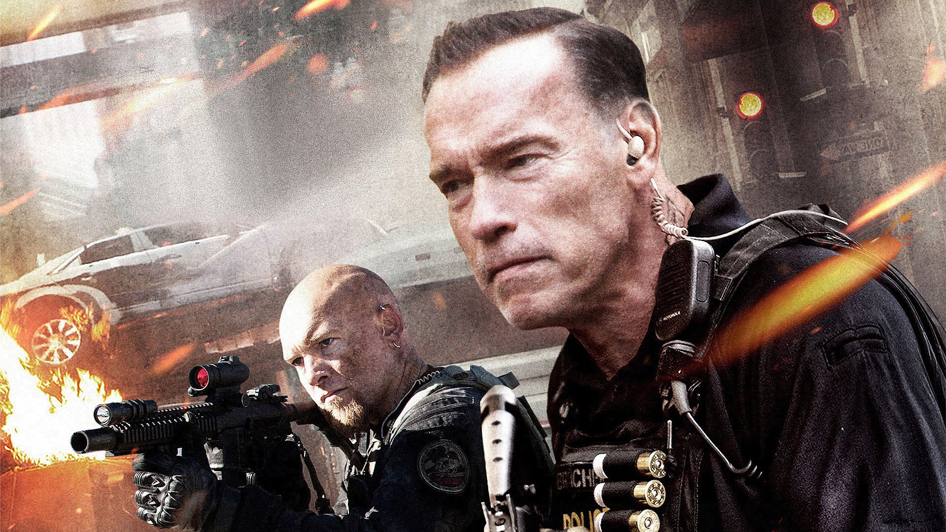 Download Arnold Schwarzenegger Movie Sabotage (2014) HD Wallpaper