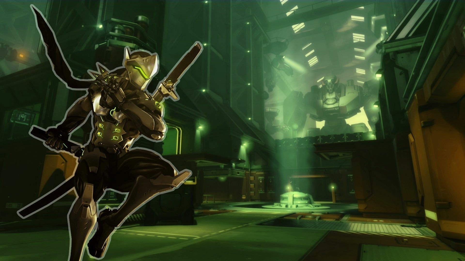 Download Genji Shimada Genji (Overwatch) Video Game Overwatch HD Wallpaper