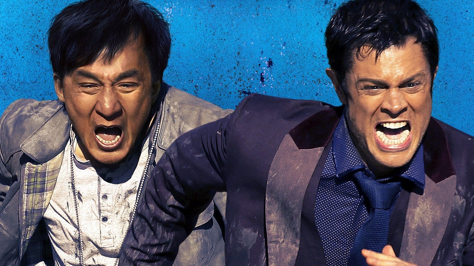 Skiptrace HD Wallpaper: Jackie Chan & Renny Harlin in Action