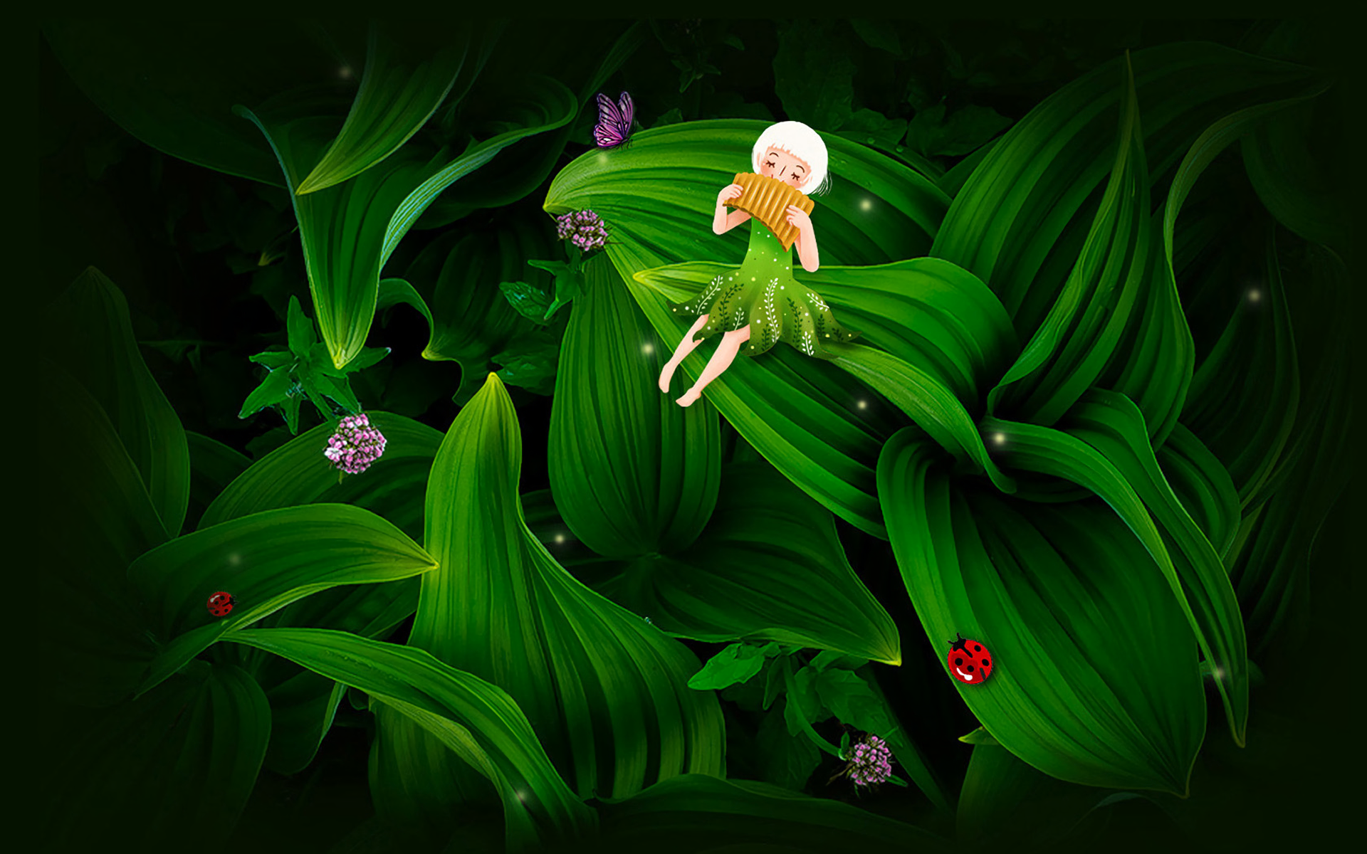 3d Fairy Desktop Wallpaper Spring