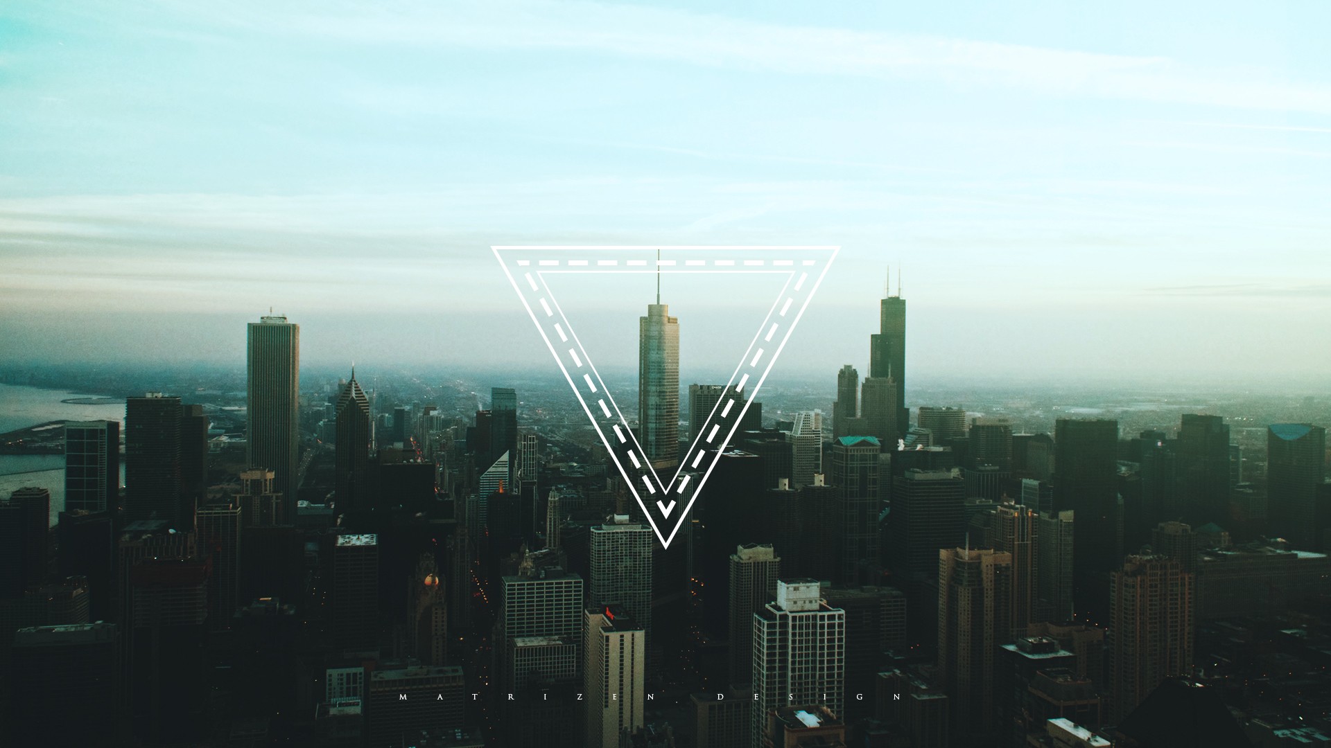 Download Chicago Geometry Building Skyscraper Cityscape City Triangle ...