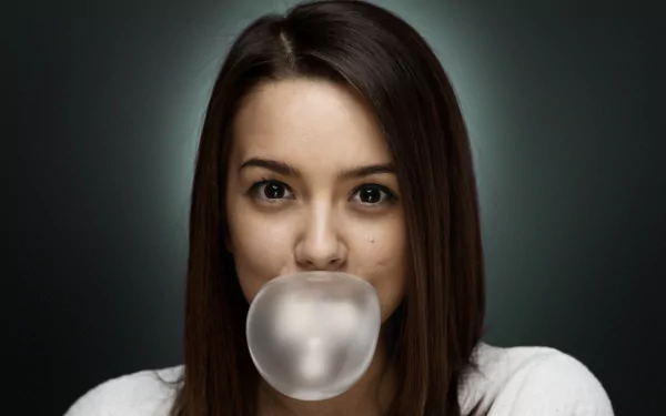 Download Chewing Gum Anime Original 4k Ultra HD Wallpaper by Jamrolypoly