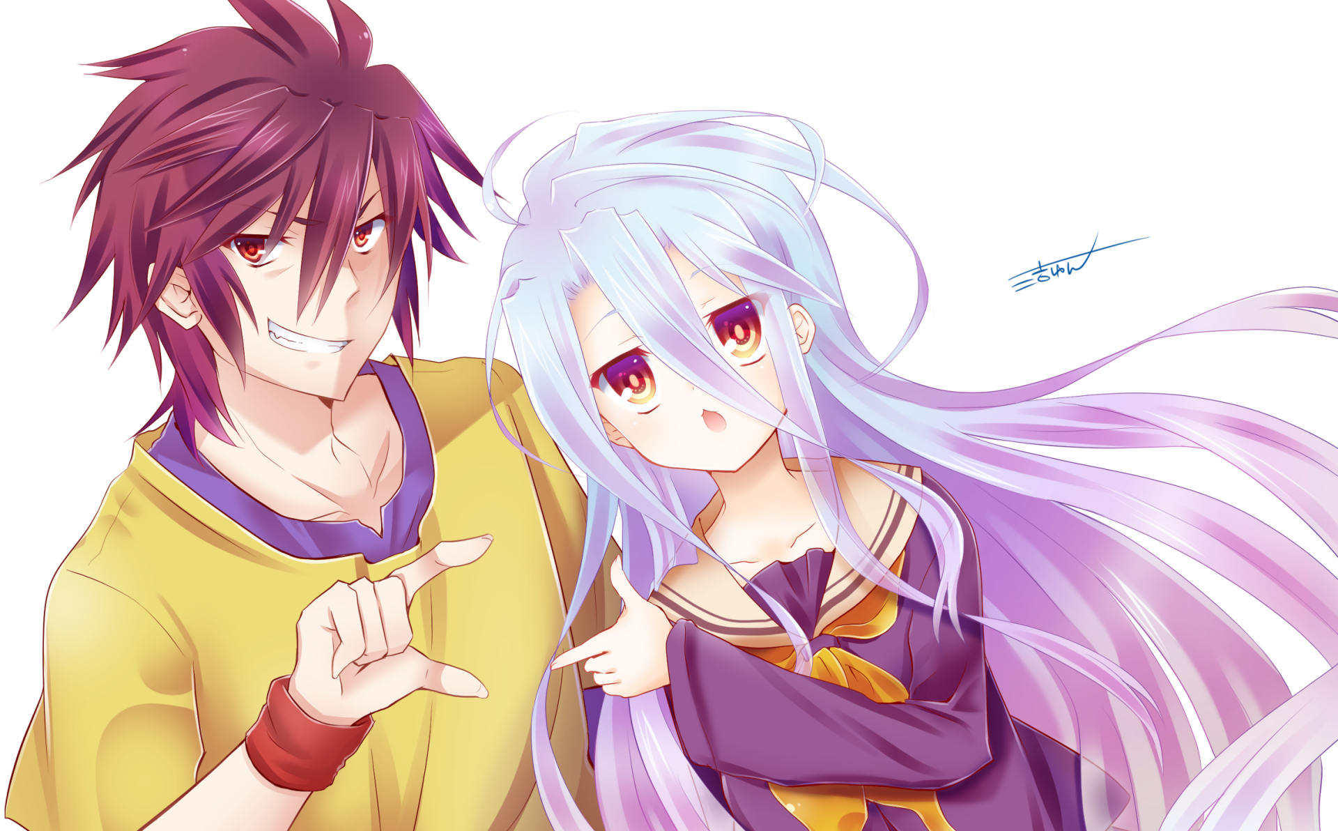 Download Sora (No Game No Life) Shiro (No Game No Life) Anime No Game ...