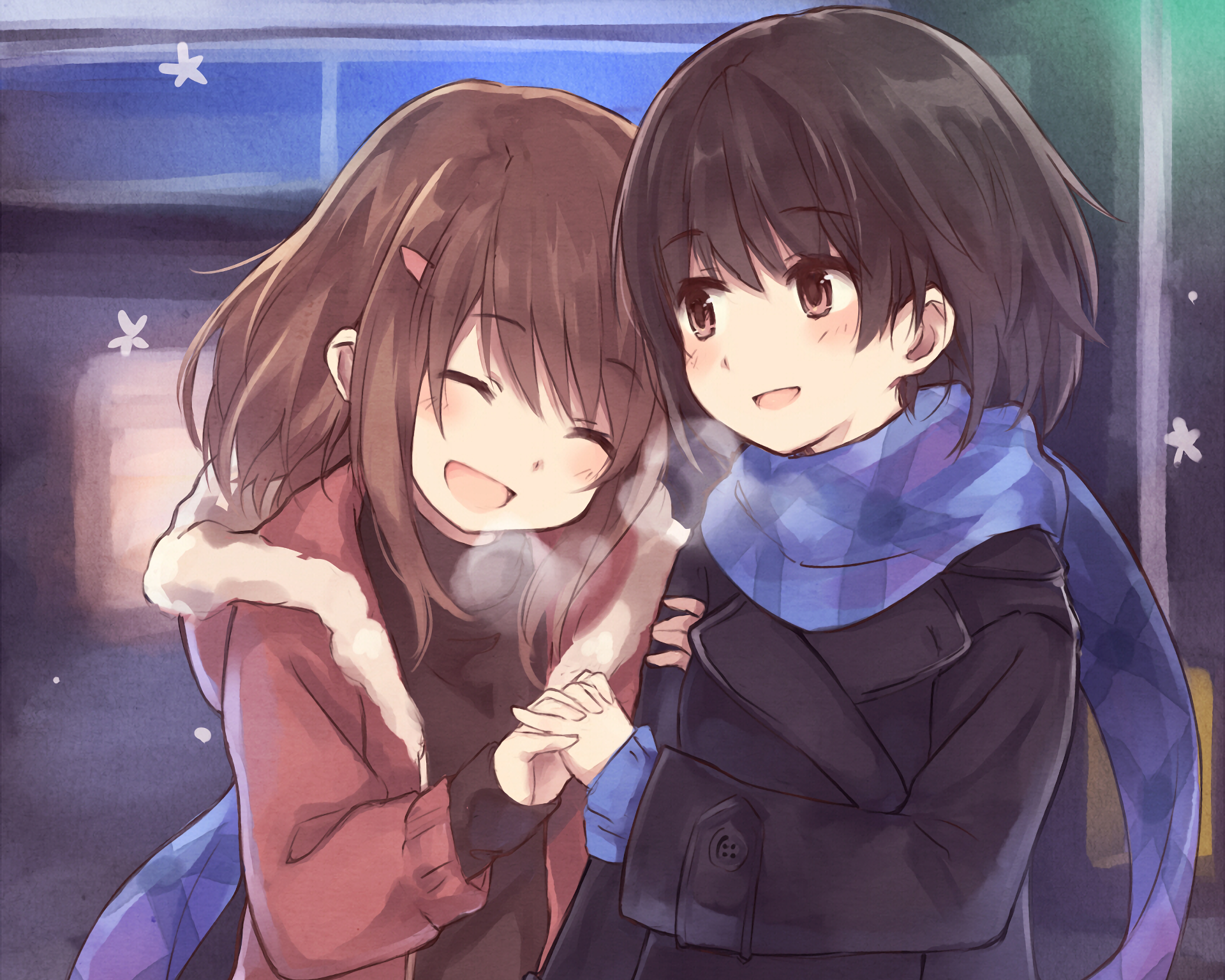 Anime Winter Couples