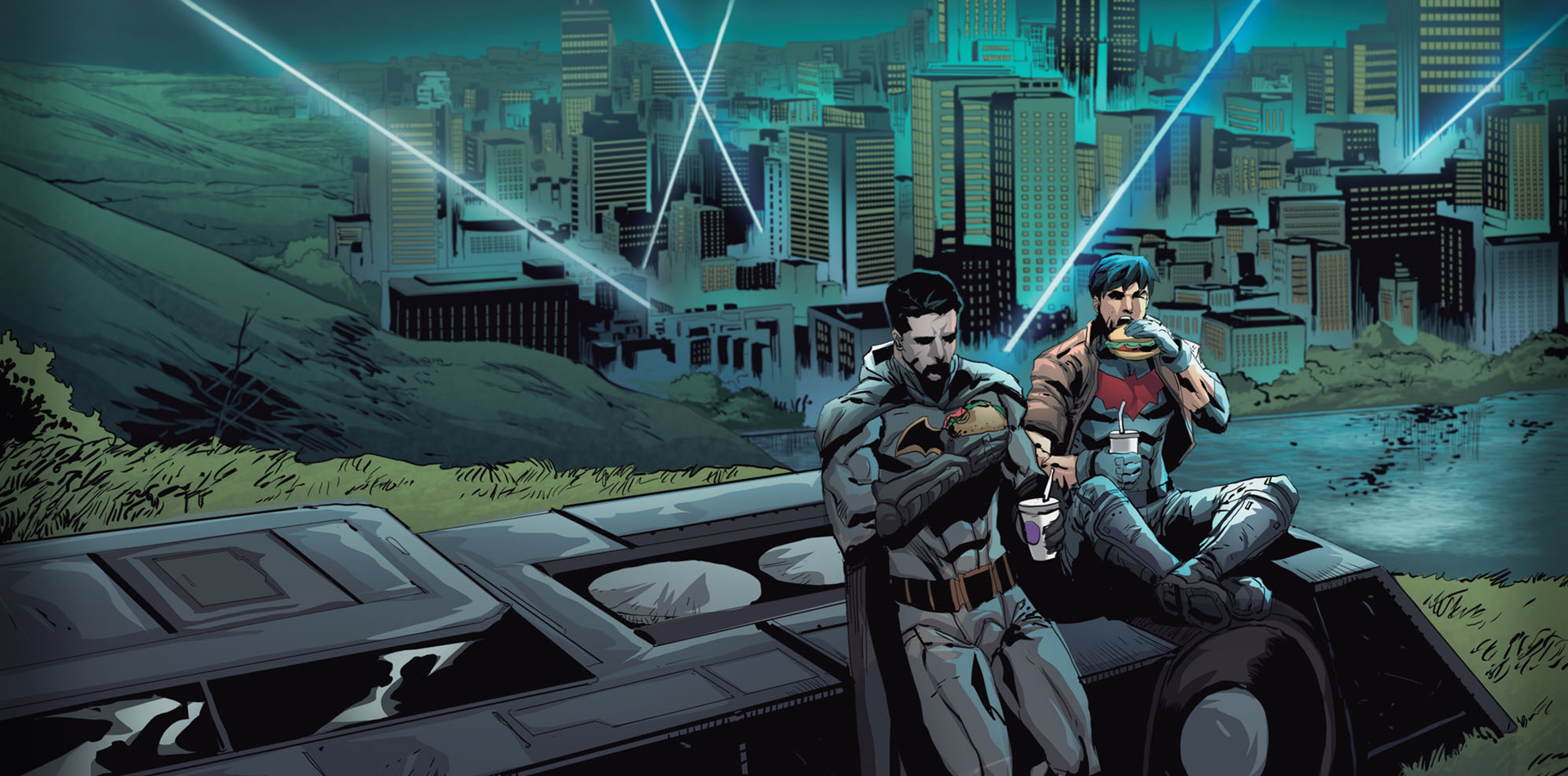 Jason Todd & Batman: Night Watchers | DC Comics HD Wallpaper