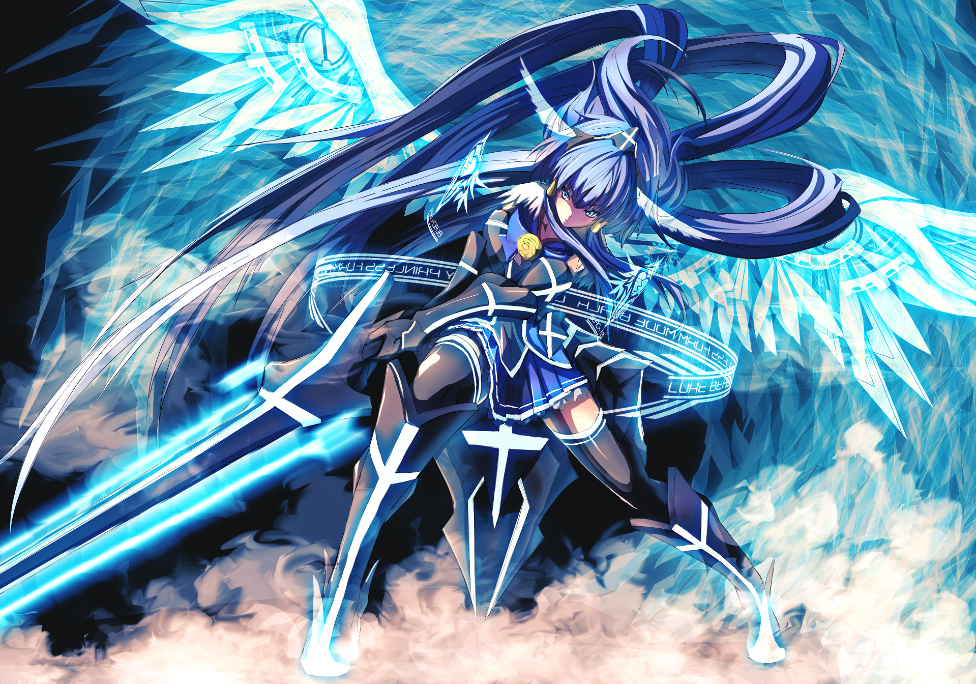 Stunning Pretty Cure Anime HD Wallpaper - Epic Battle Wings
