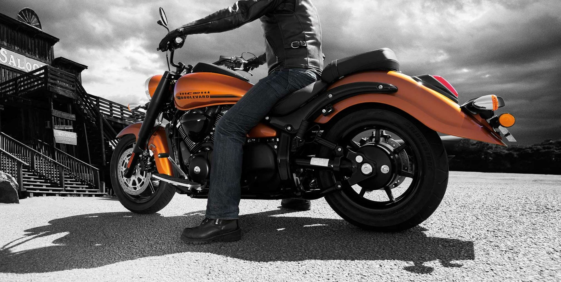 Download Vehicle Suzuki Boulevard C90 BOSS Wallpaper