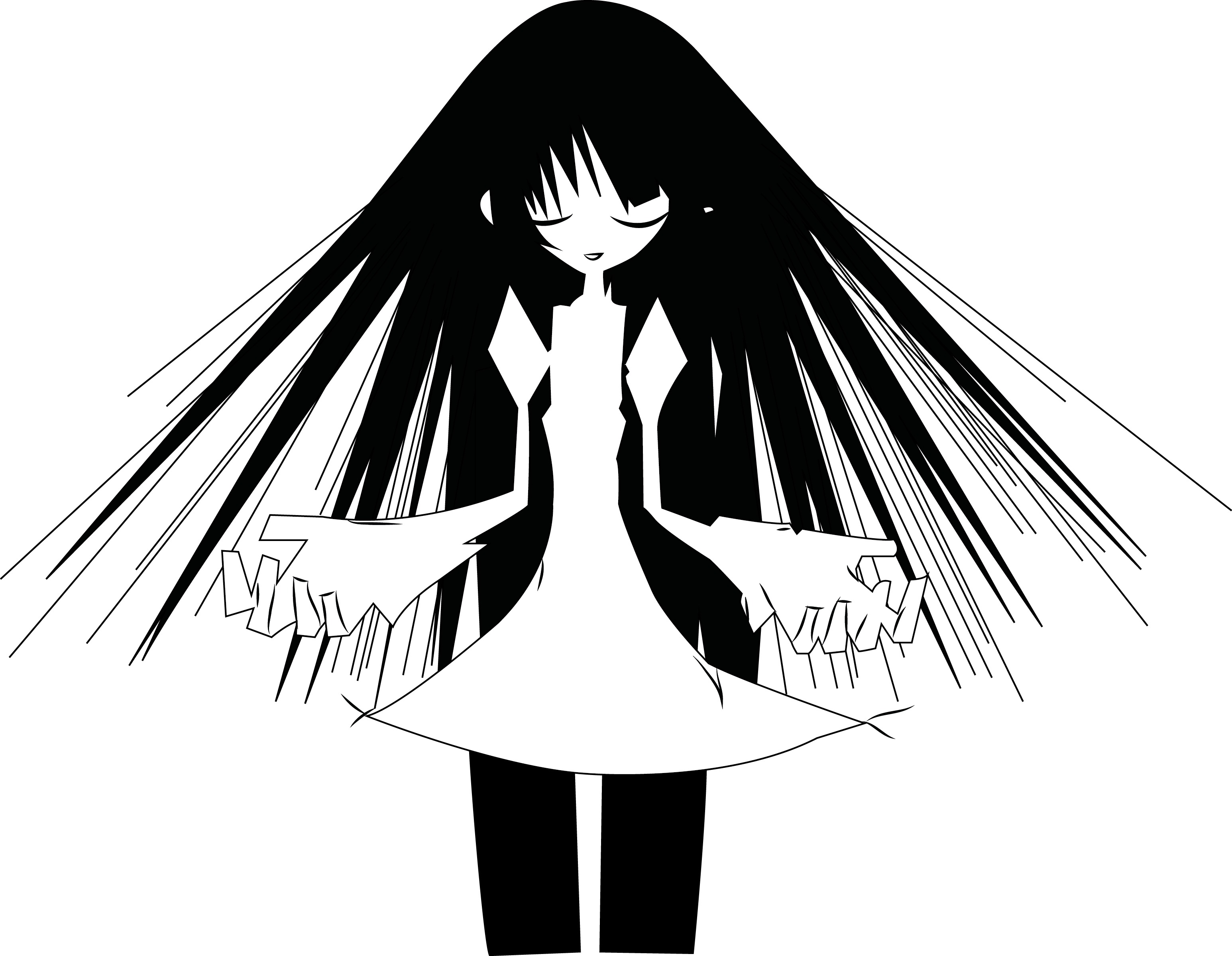 Download Hitagi Senjōgahara Anime Monogatari (Series) HD Wallpaper by ...
