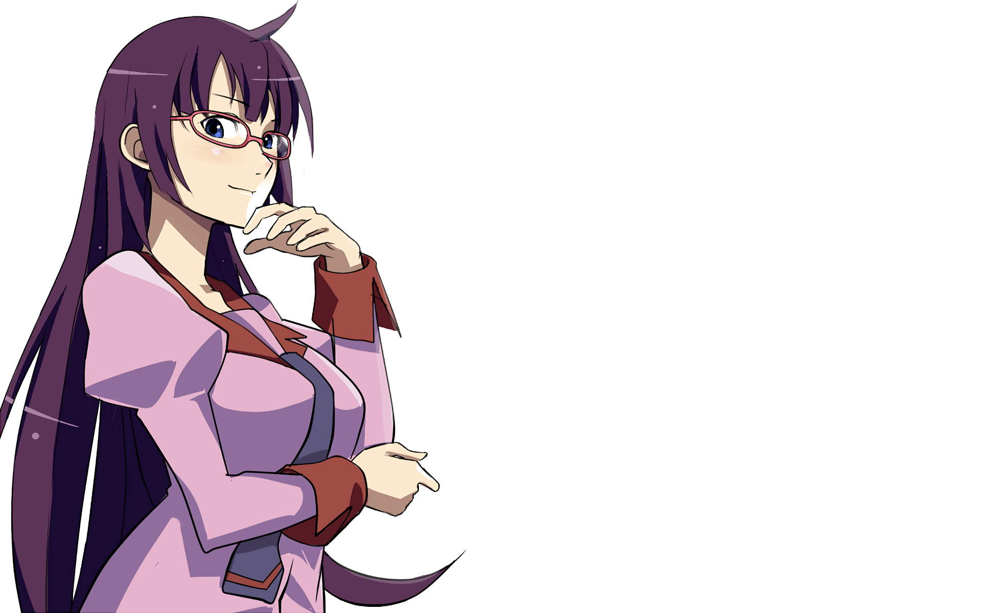 Download Hitagi Senjōgahara Anime Monogatari (Series) HD Wallpaper