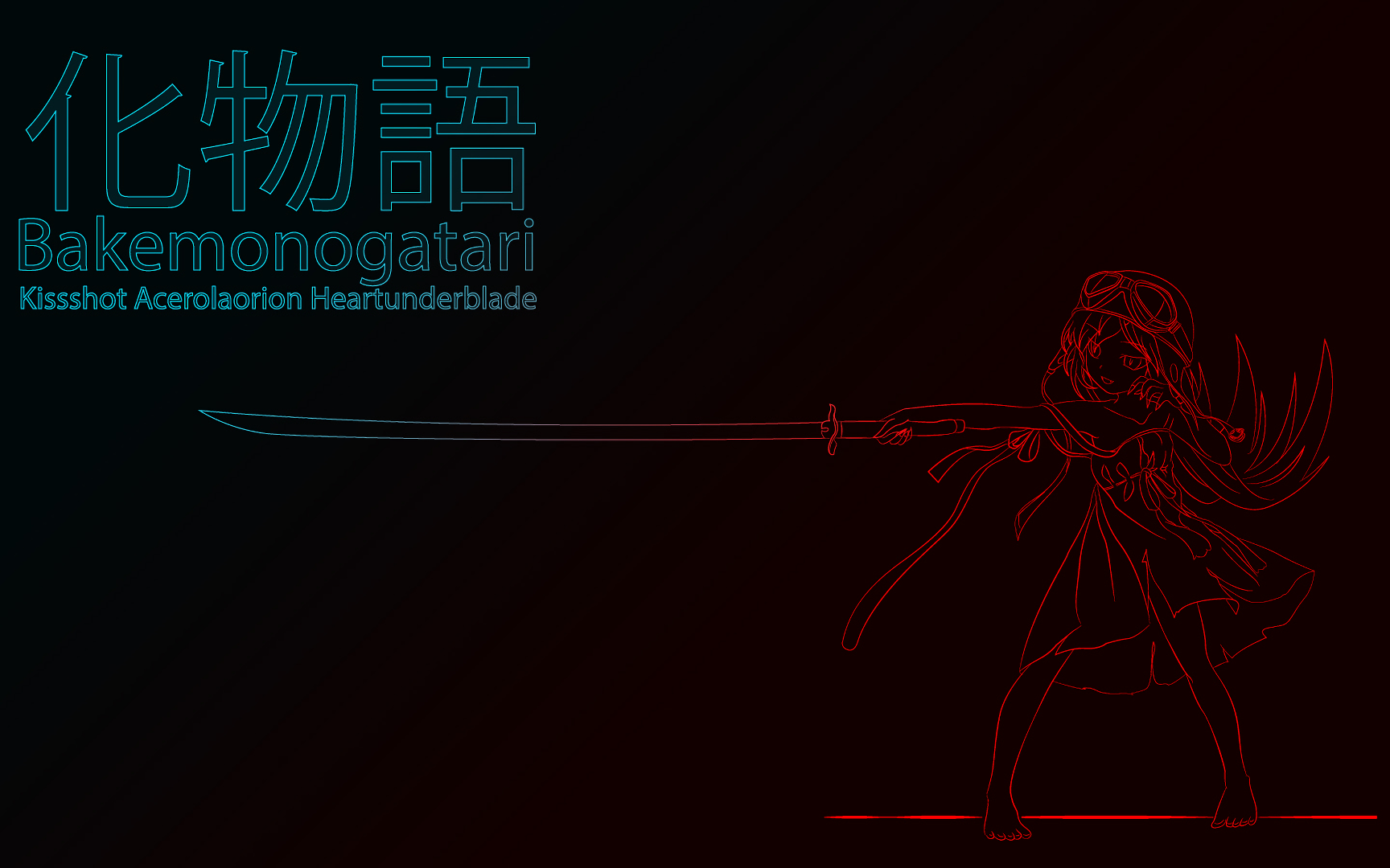 Download Shinobu Oshino Anime Monogatari (Series) Wallpaper | 1728x1080 ...