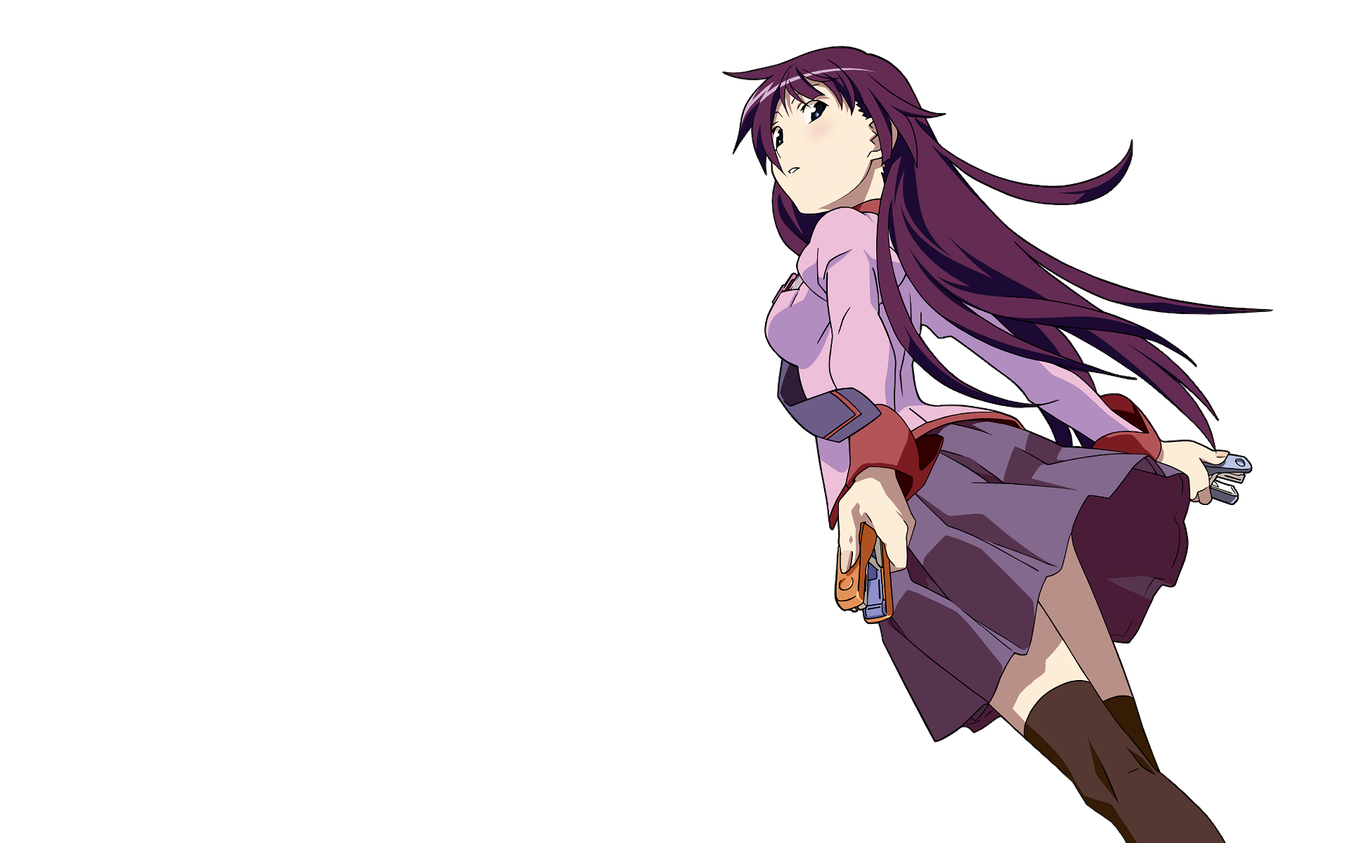 Hitagi Senjōgahara — Monogatari HD Wallpaper