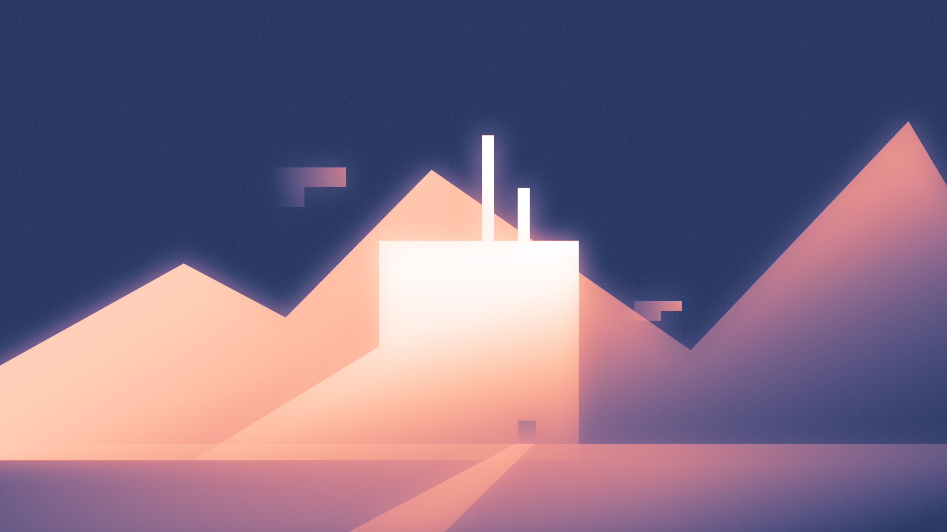 Download Minimalist Geometry Abstract Shapes HD Wallpaper