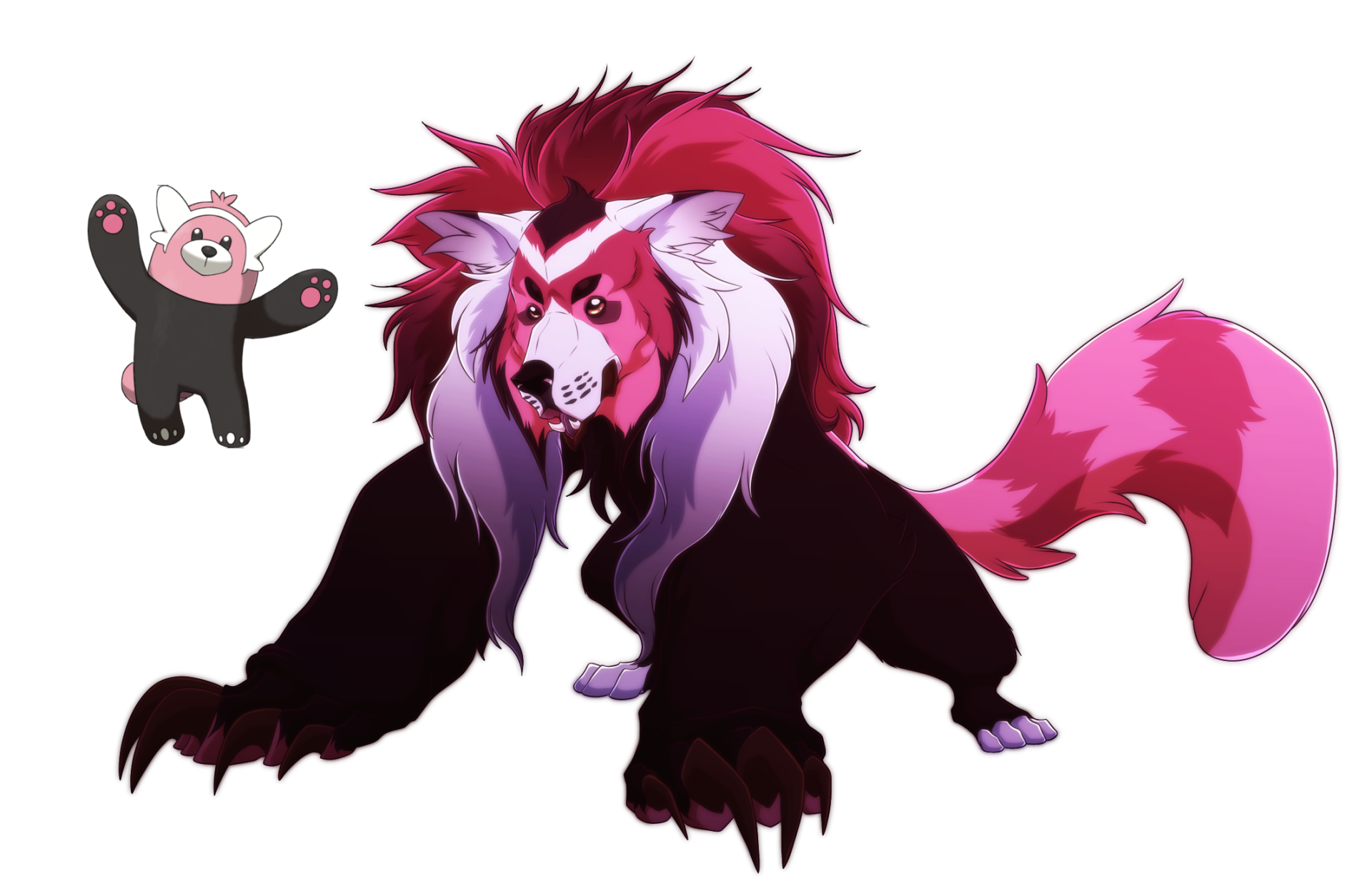 Bewear Pokémon HD Wallpaper - Vibrant Sun and Moon Artwork