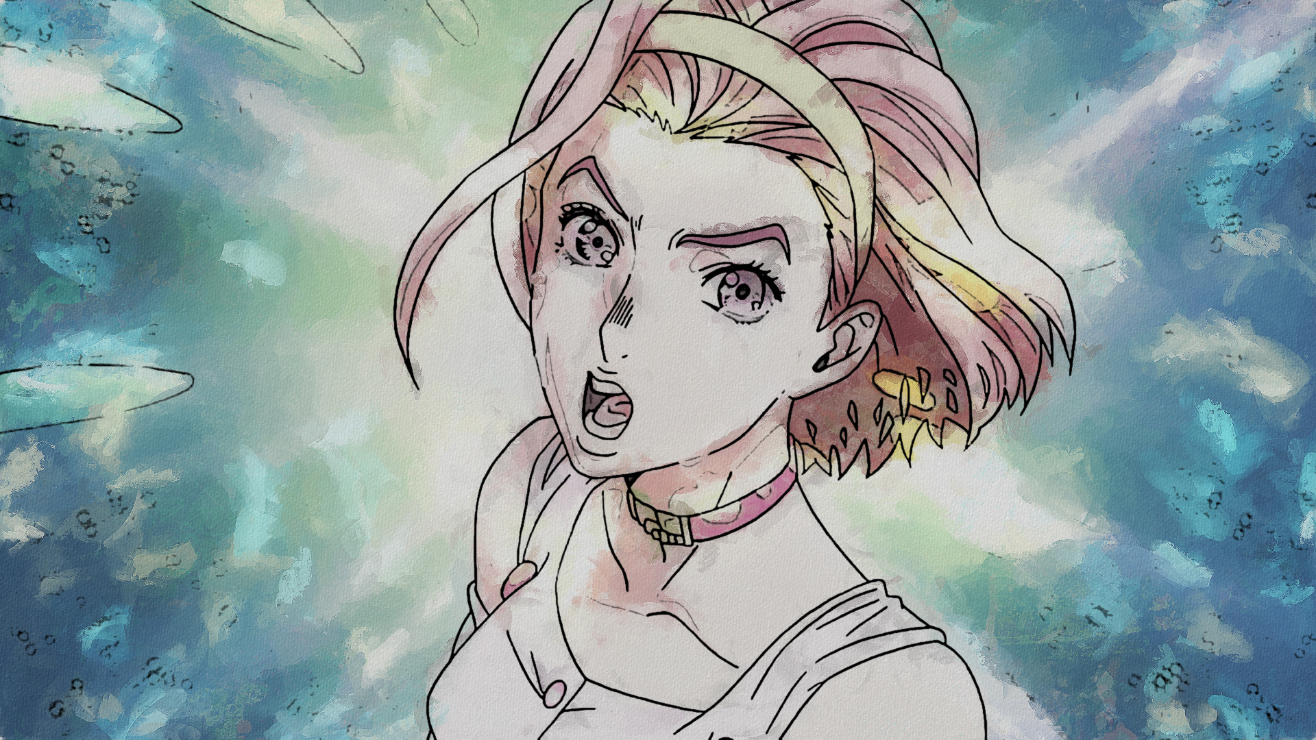 Download Reimi Sugimoto Anime Jojo's Bizarre Adventure HD Wallpaper by ...