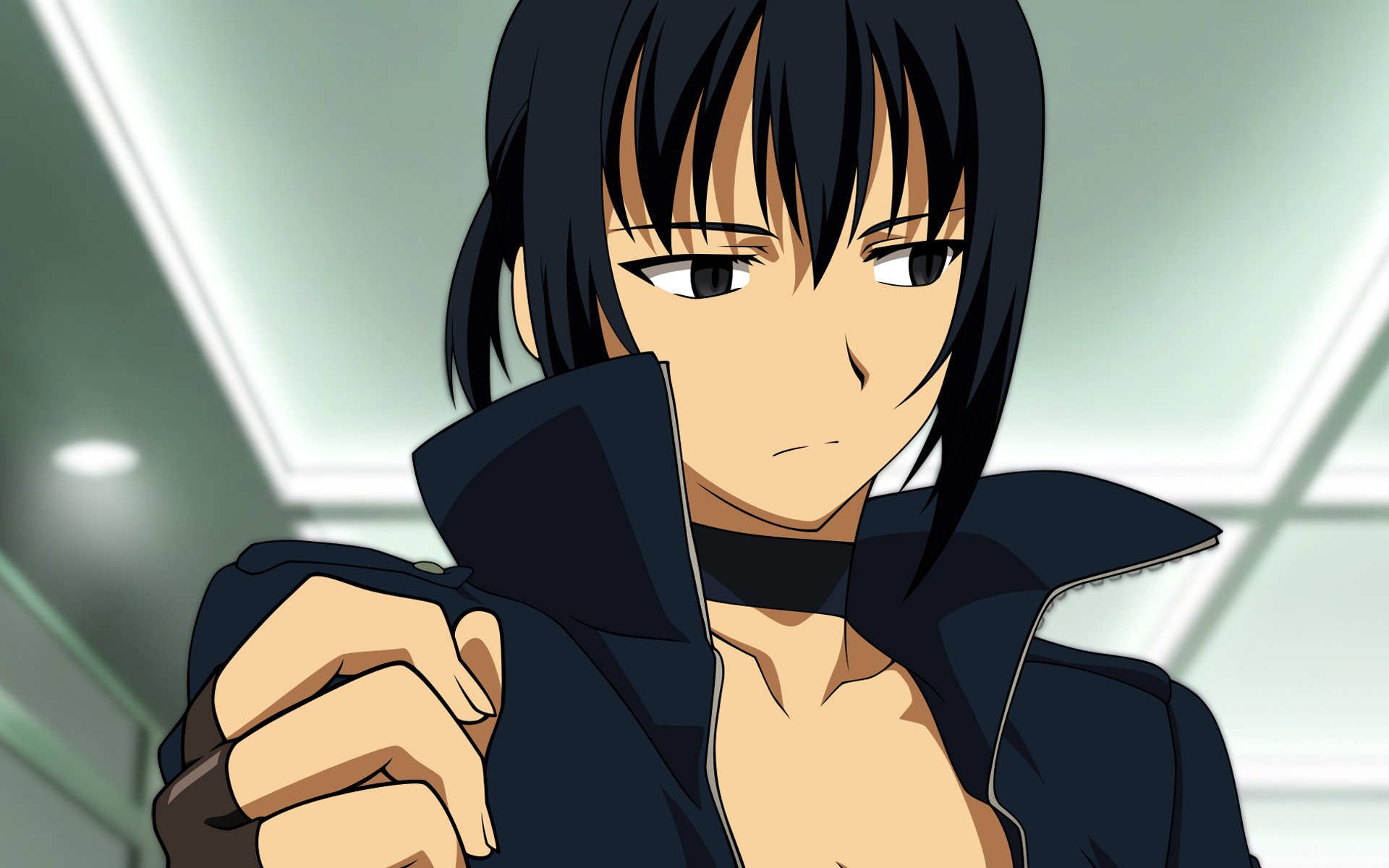 Canaan Character Transparent Vector Mobile Wallpaper: Anime, Canaan,