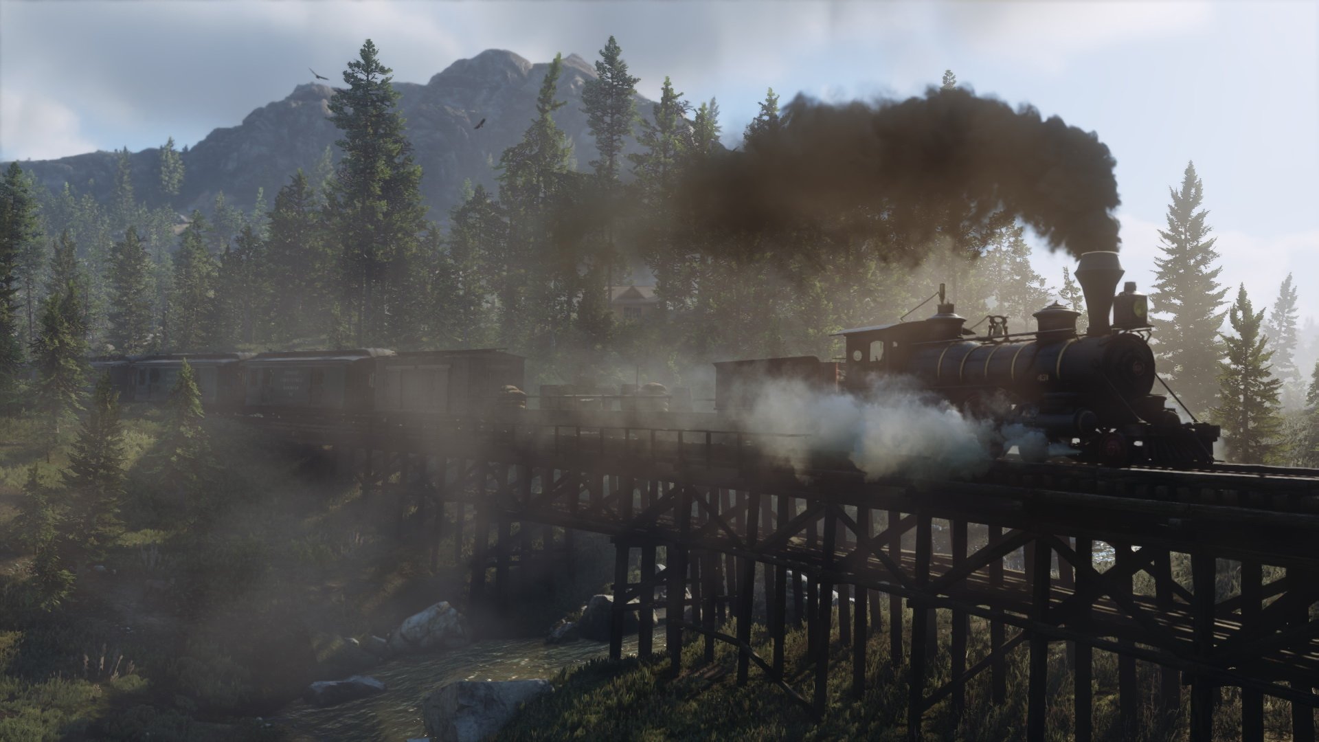 Red Dead Redemption 2 Train HD Wallpaper