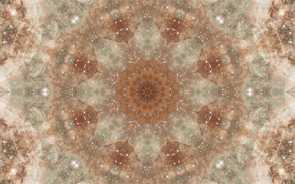 Space Mandala No25 - Wallpaper by Dr-Pen