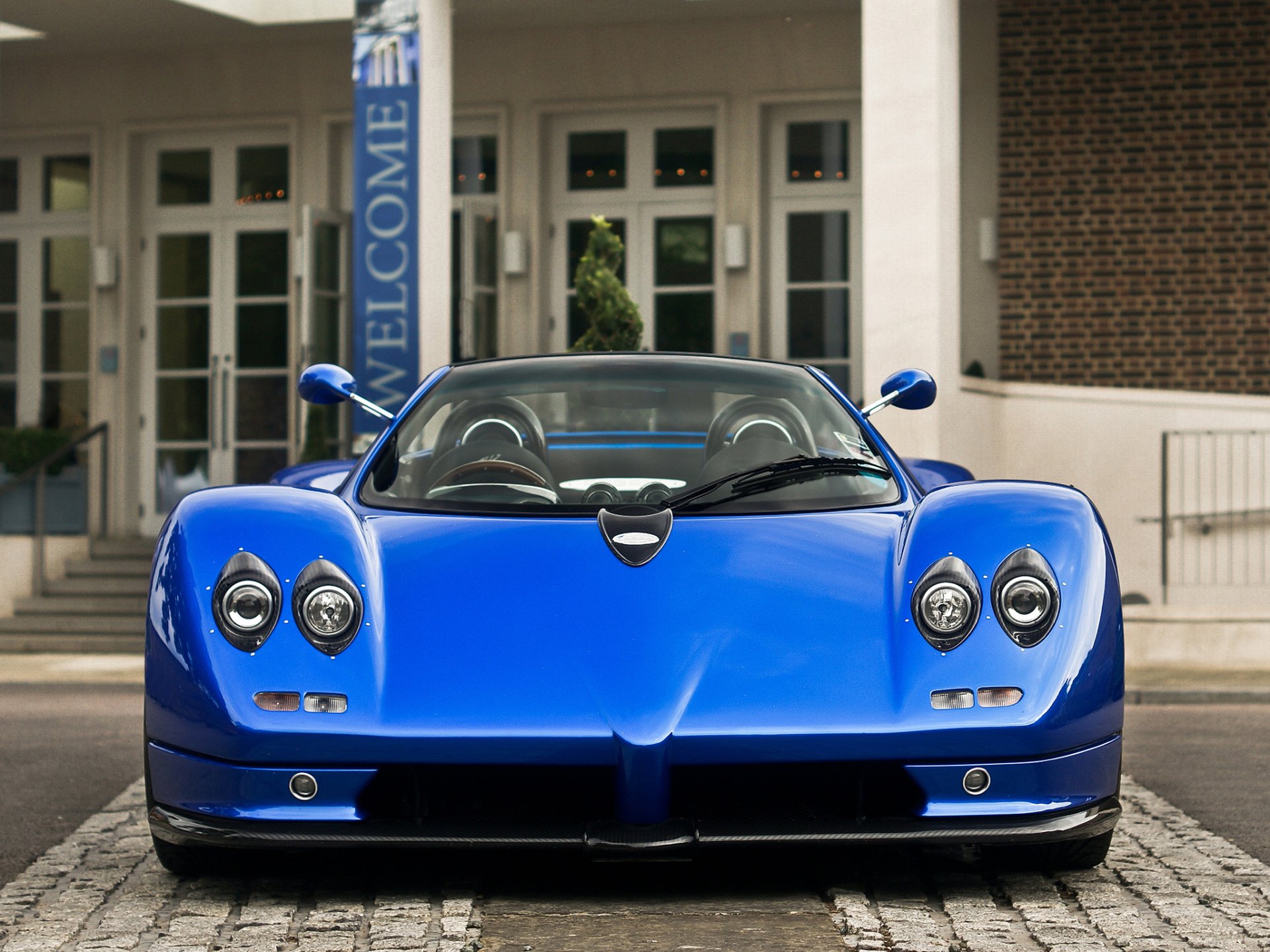 Download Car Supercar Pagani Pagani Zonda C12 Roadster Vehicle Pagani ...