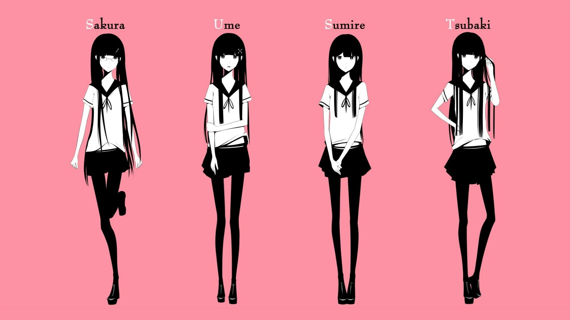 Download Pink Anime Original Pink Anime HD Wallpaper