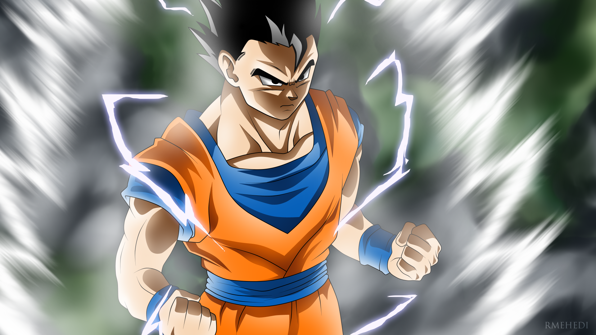 Gohan from Dragon Ball Super - Stunning 4k Ultra HD Wallpaper by Sadman ...