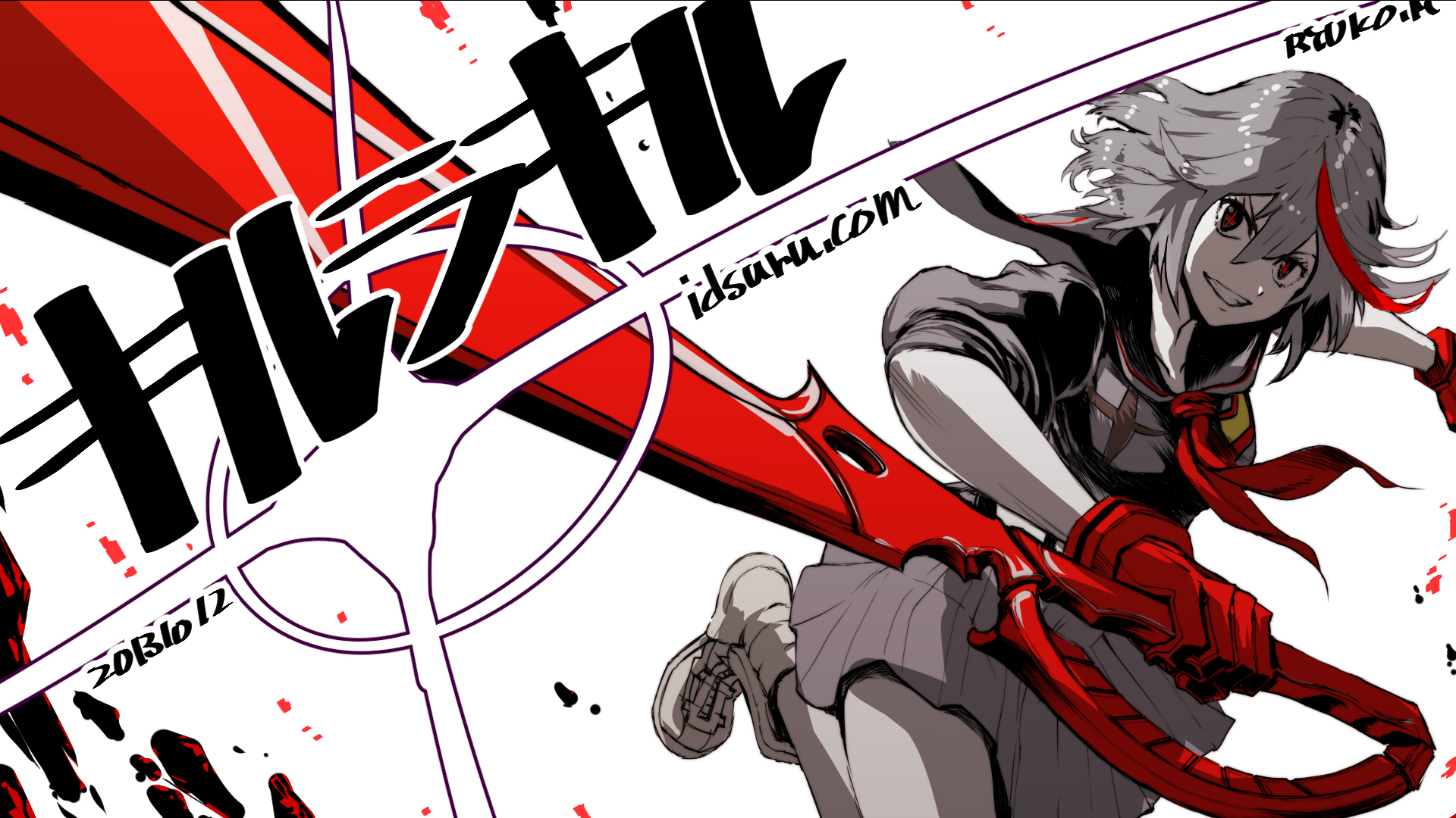 Download Ryūko Matoi Anime Kill La Kill HD Wallpaper by idsuru