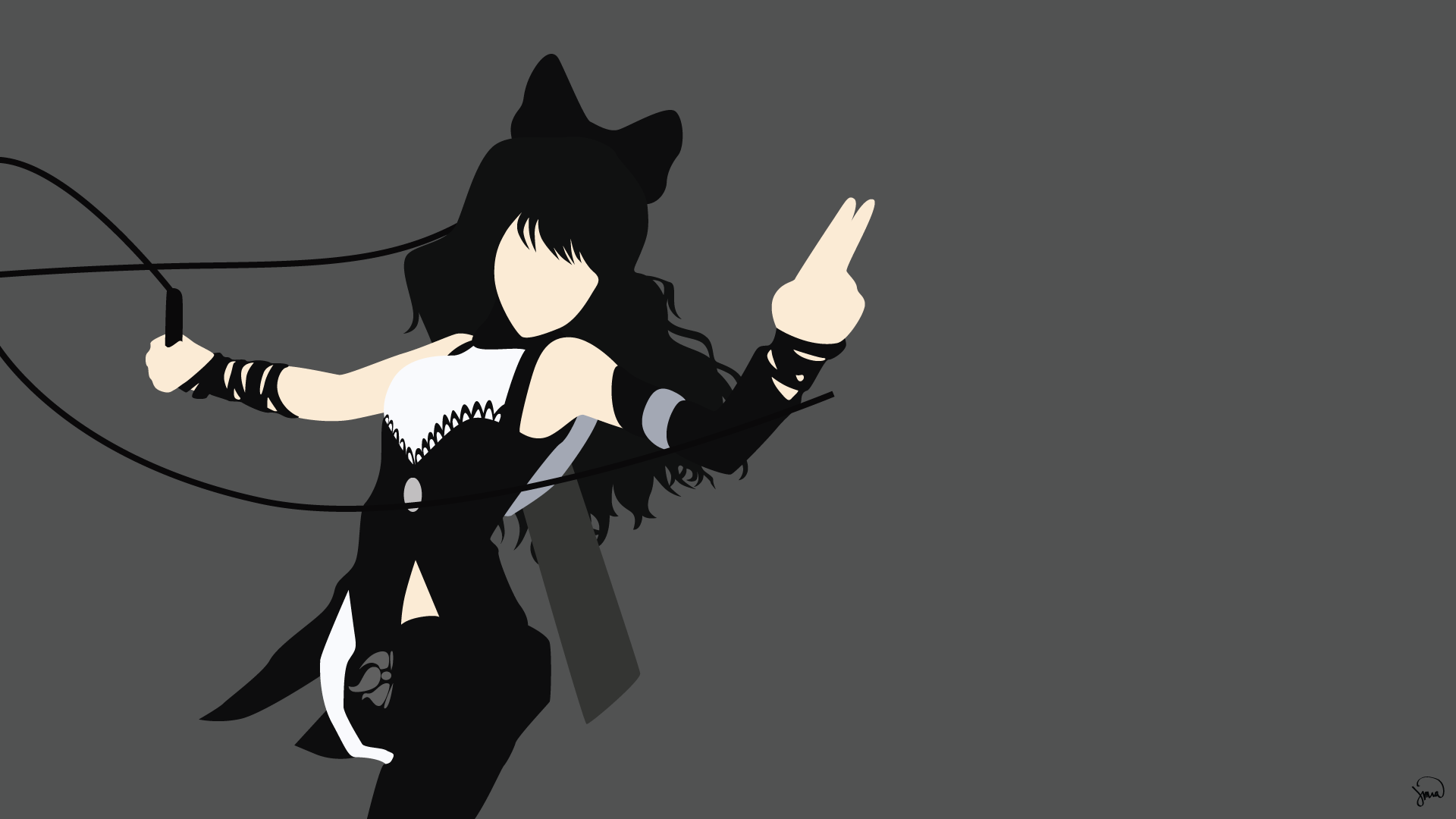 Rwby Wallpaper Silhouette Blake RWBY Wallpapers (63 Images)