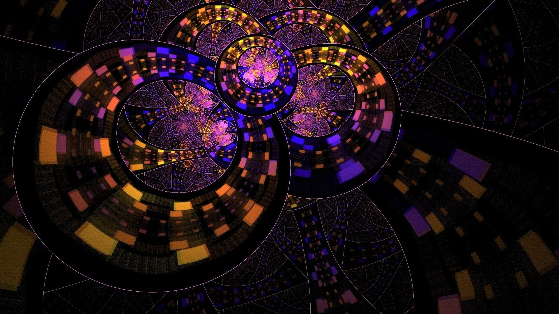 Download Colorful Circle Abstract Fractal HD Wallpaper by Jhoy E. Meade
