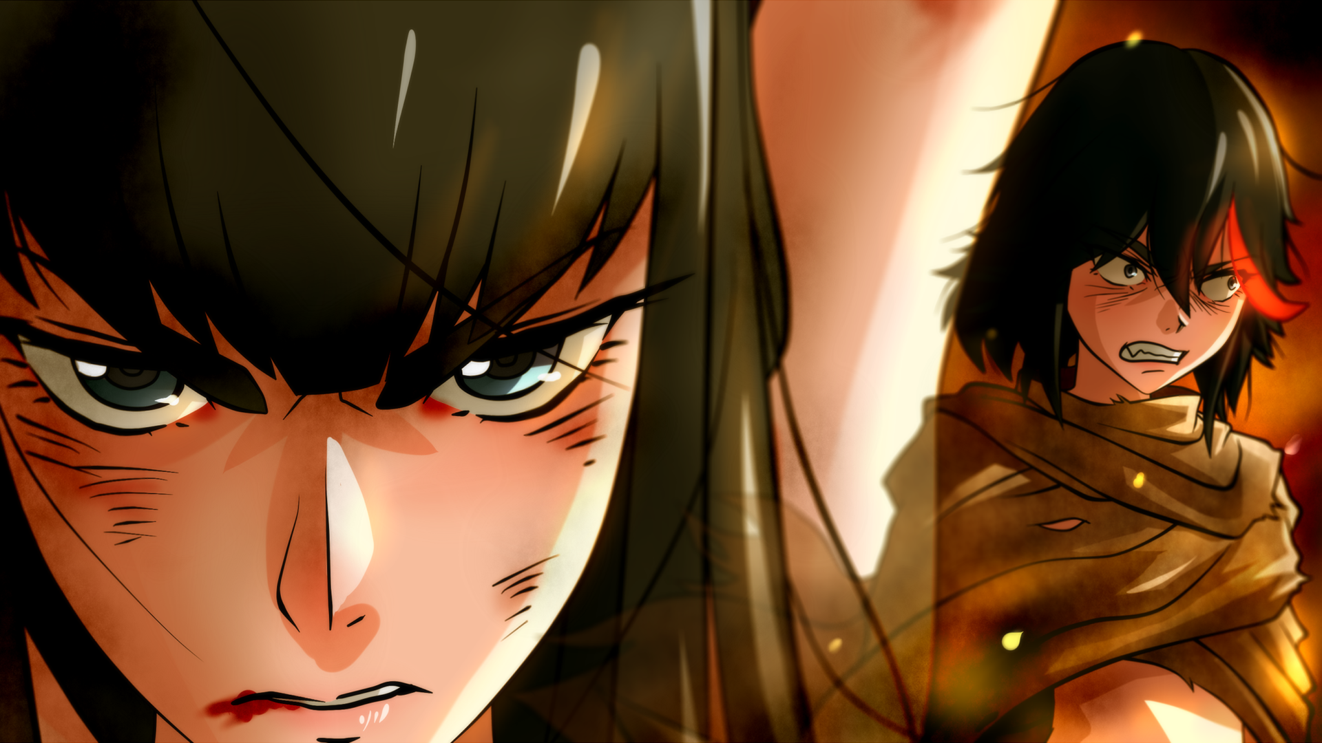 Download Satsuki Kiryūin Ryūko Matoi Anime Kill La Kill HD Wallpaper ...