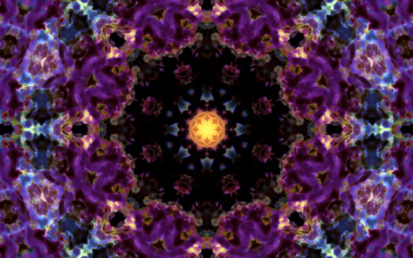 Space Mandala No25 - Wallpaper by Dr-Pen