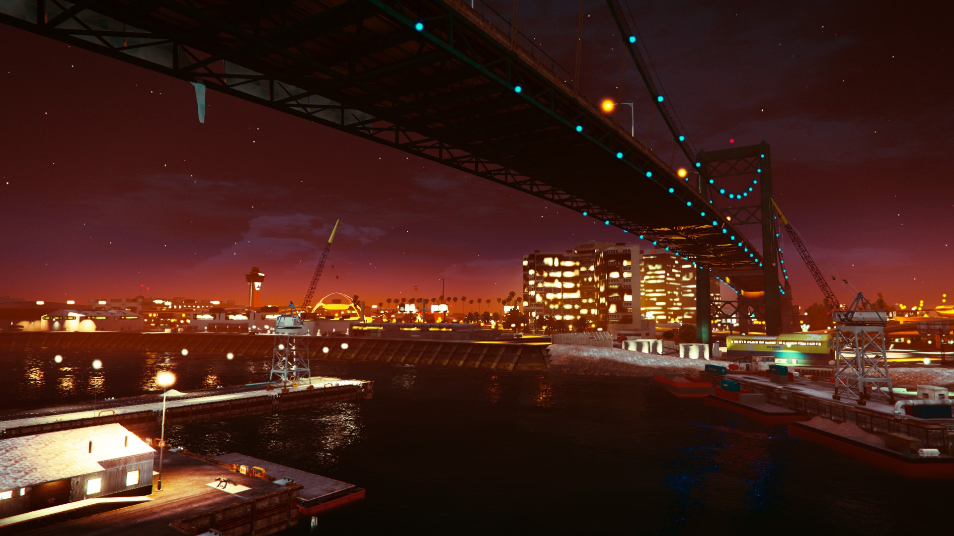 Download Bridge Road City Video Game Grand Theft Auto V HD Wallpaper