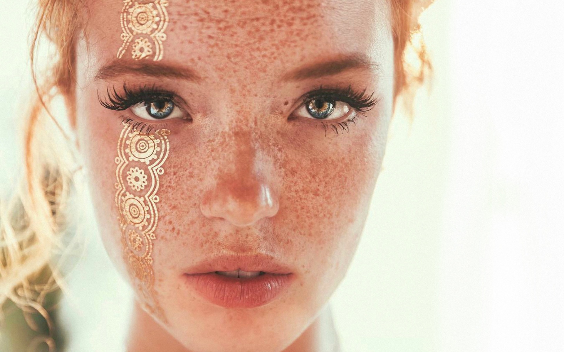 Face Eyes Freckles Wallpapers 2,373 Eye Freckles Stock Photos,