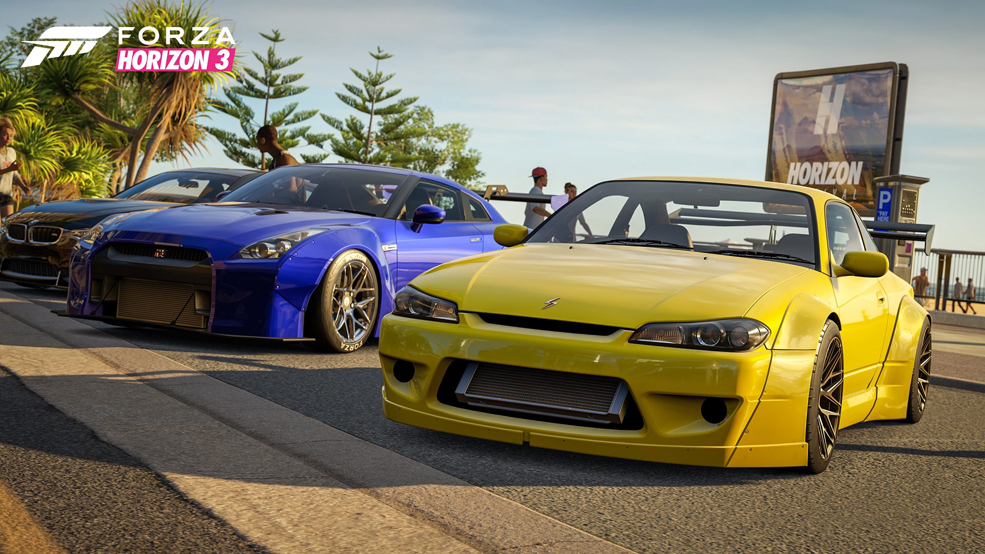 Download Beach Yellow Car Nissan GT-R Nissan Silvia Nissan Video Game ...