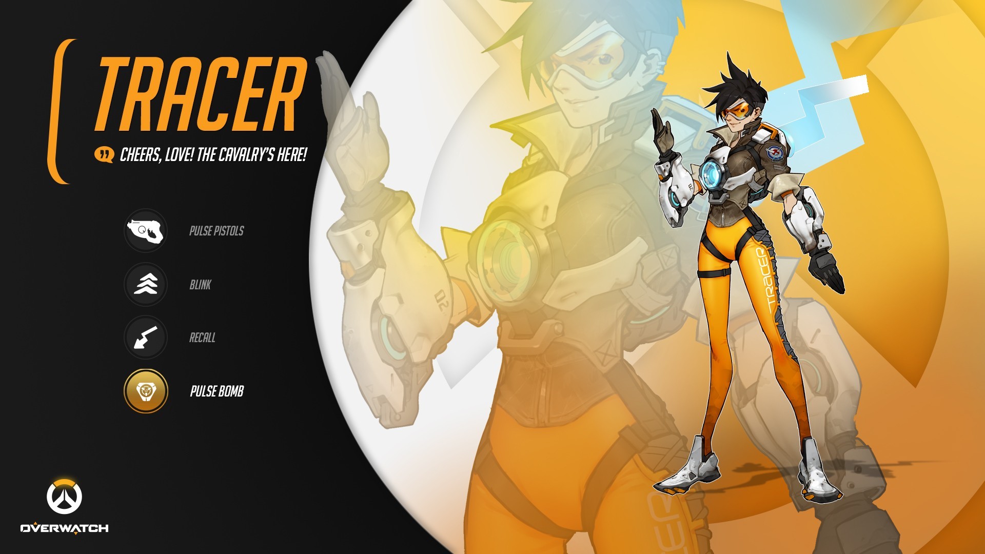 Download Tracer (Overwatch) Video Game Overwatch HD Wallpaper