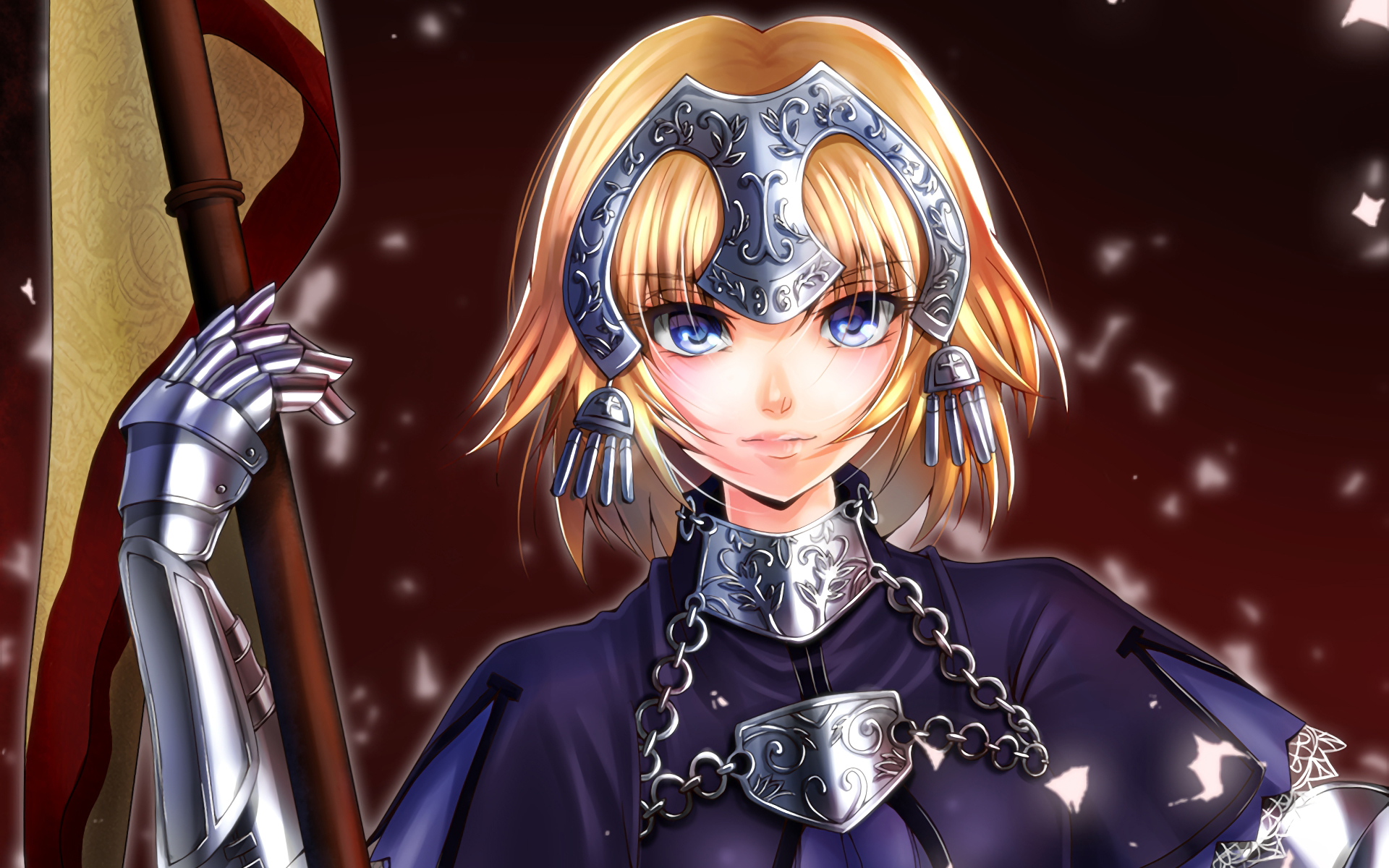 Download Ruler (Fate/Apocrypha) Anime Fate/Apocrypha HD Wallpaper