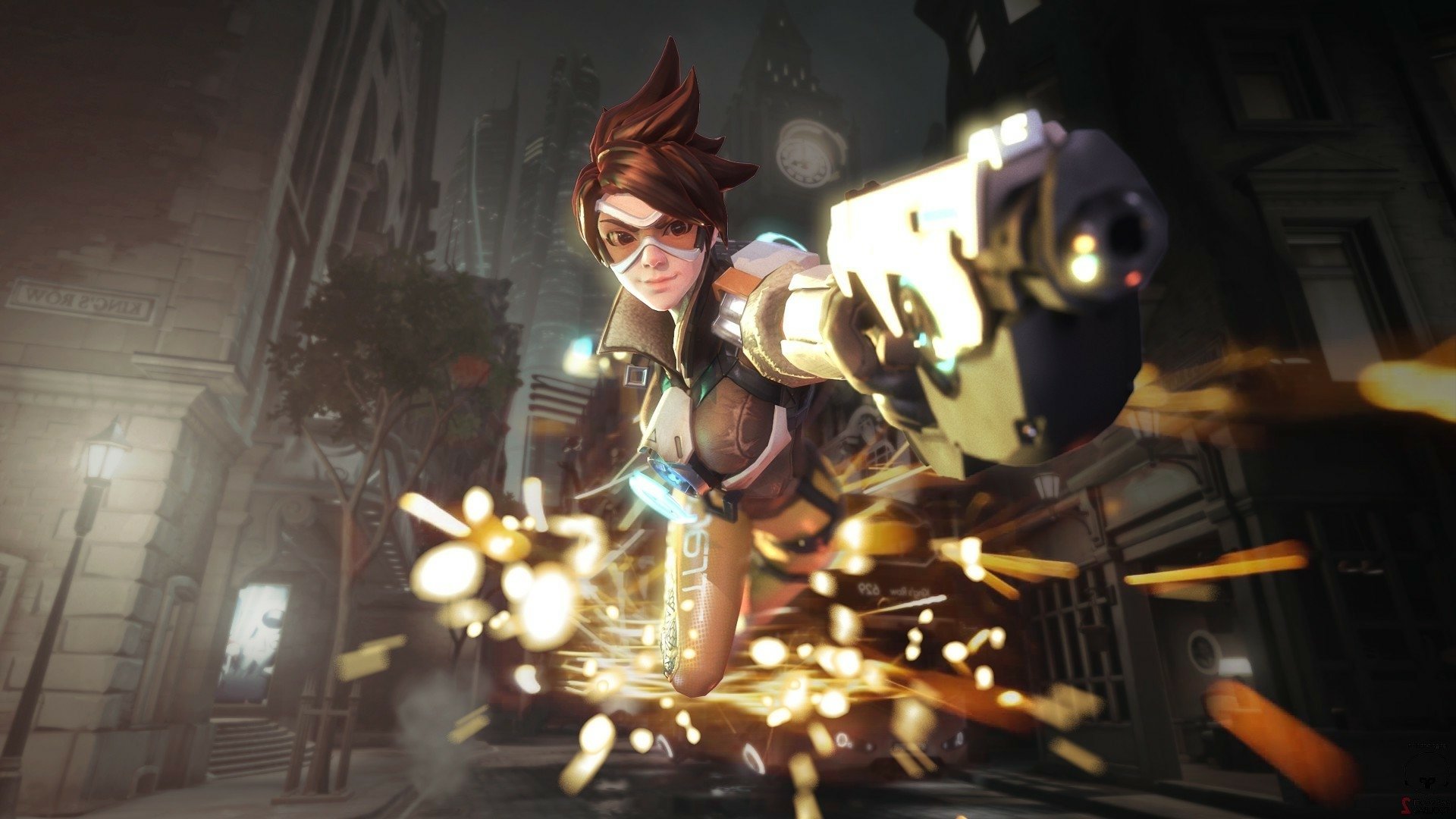 Download Tracer (Overwatch) Video Game Overwatch HD Wallpaper