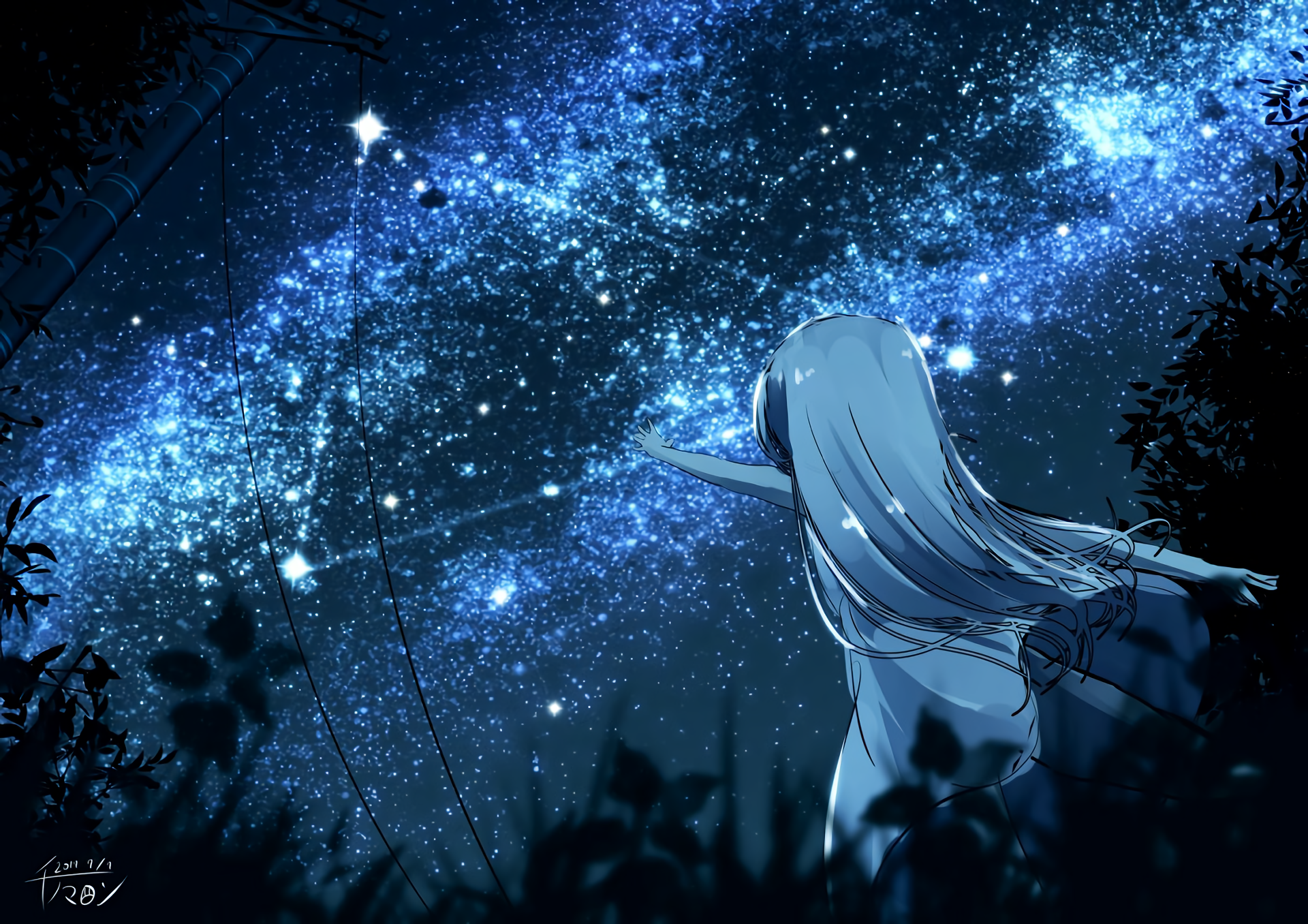 Download Chino Kafū Anime Is The Order A Rabbit HD Wallpaper by チノマロン