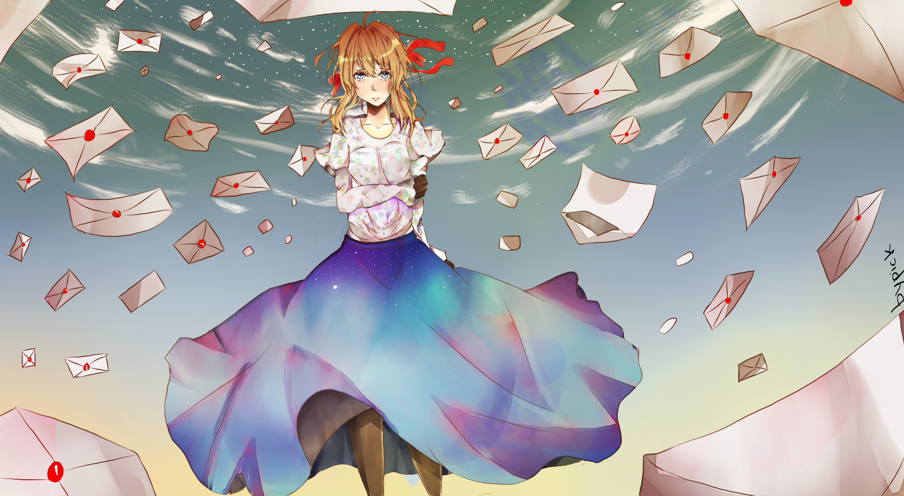 Download Violet Evergarden (Character) Anime Violet Evergarden HD ...