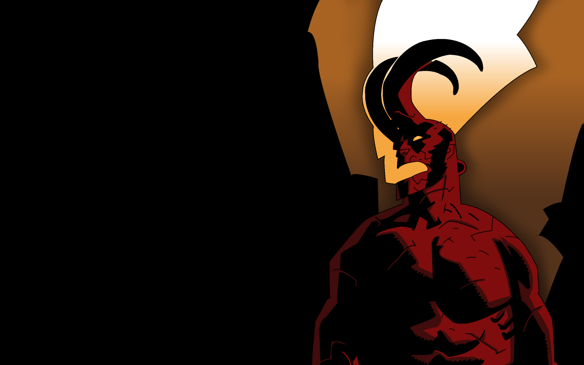 Download Comic Hellboy HD Wallpaper | 2560x1600 | Wallpaper Abyss