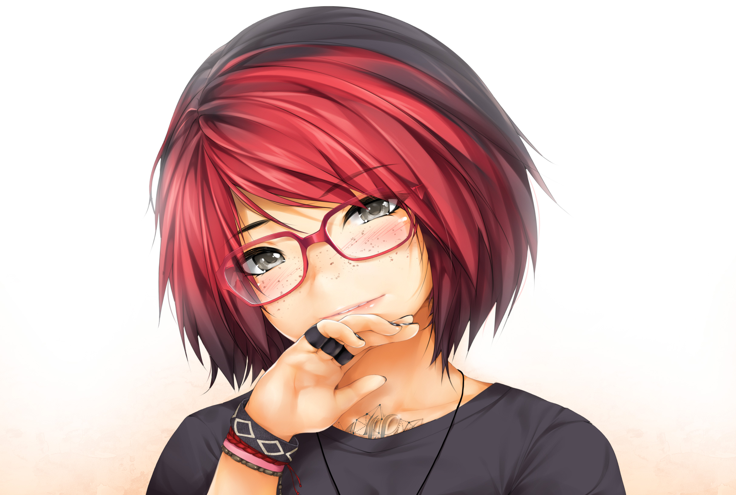 Original Anime HD Wallpaper: Captivating Character Portrait