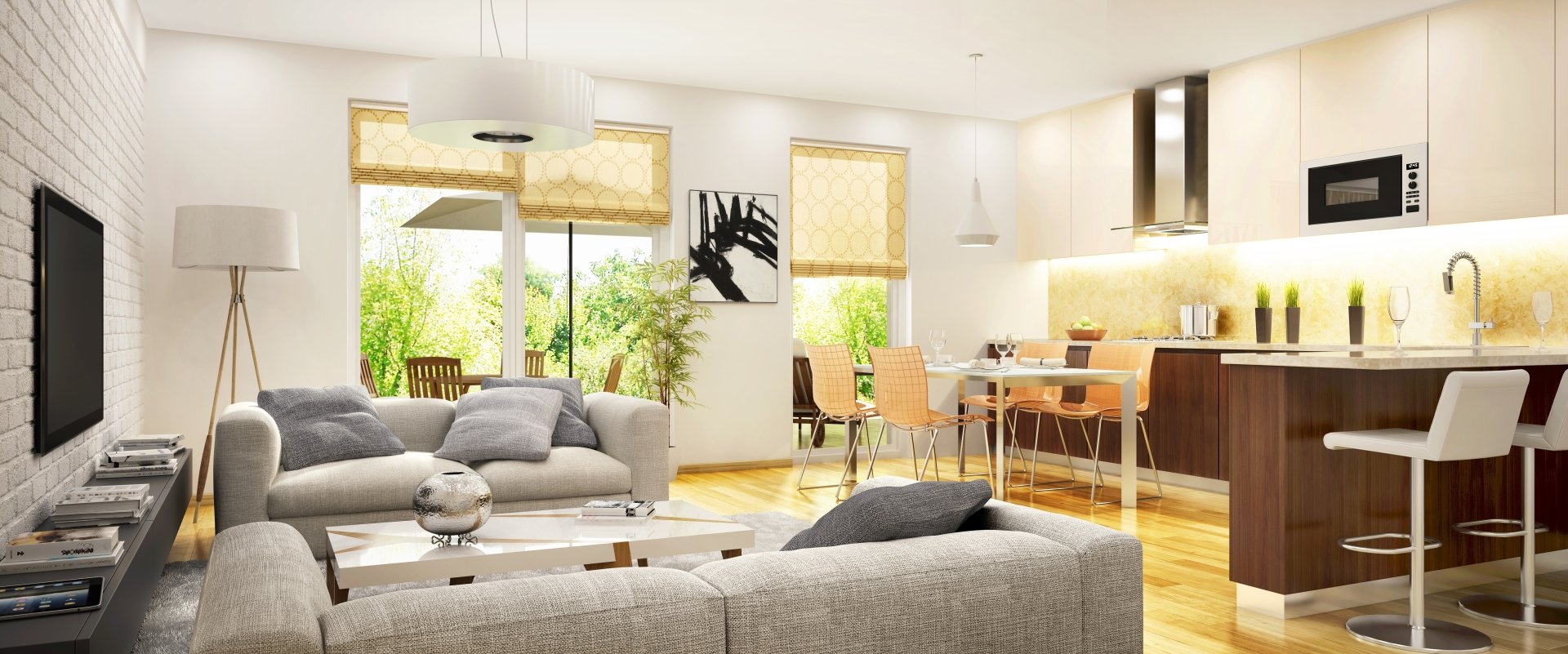 Elegant 4K Living Room Design: Modern Sofa & Stylish Furniture Showcase ...