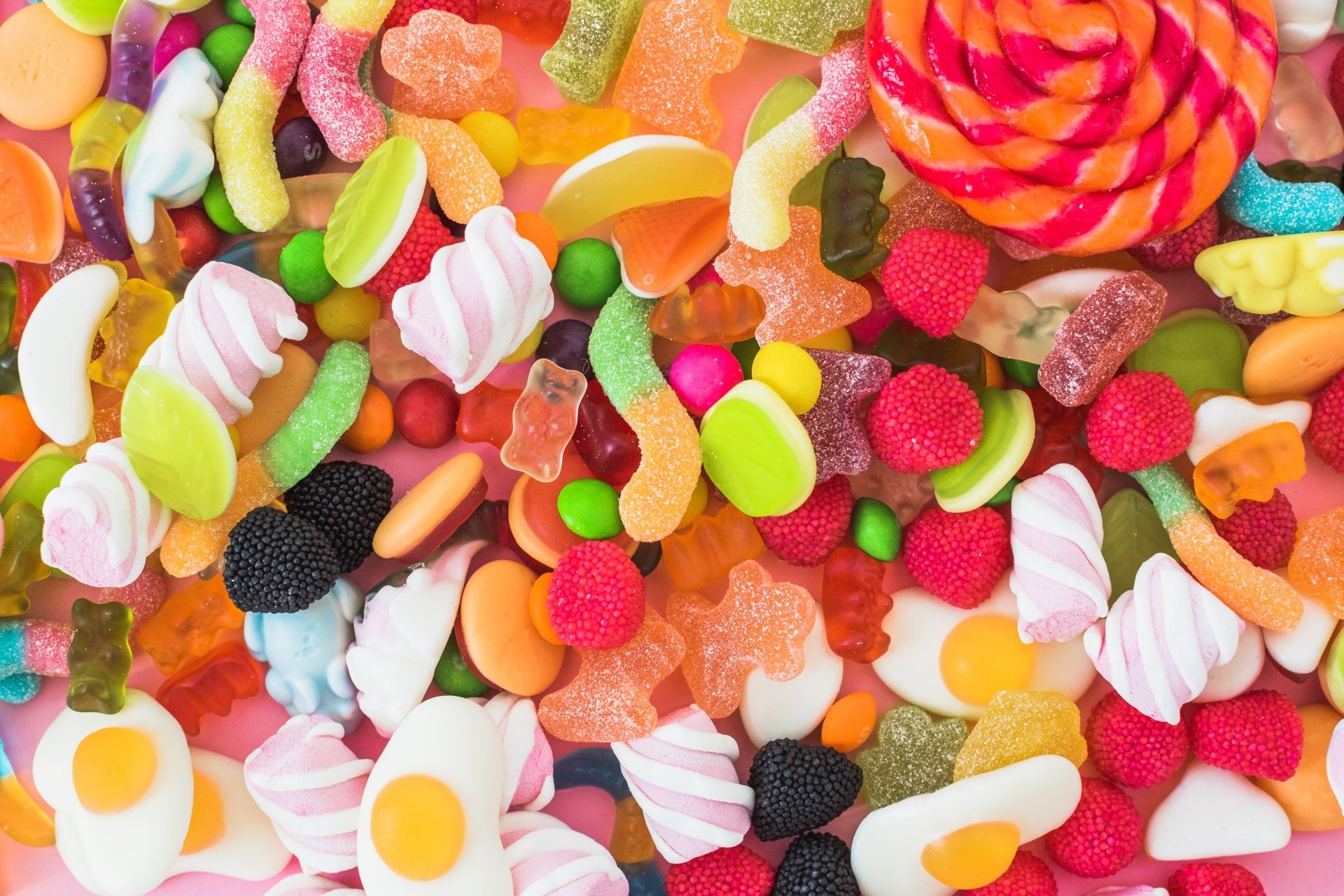 Download Colors Sweets Food Candy HD Wallpaper