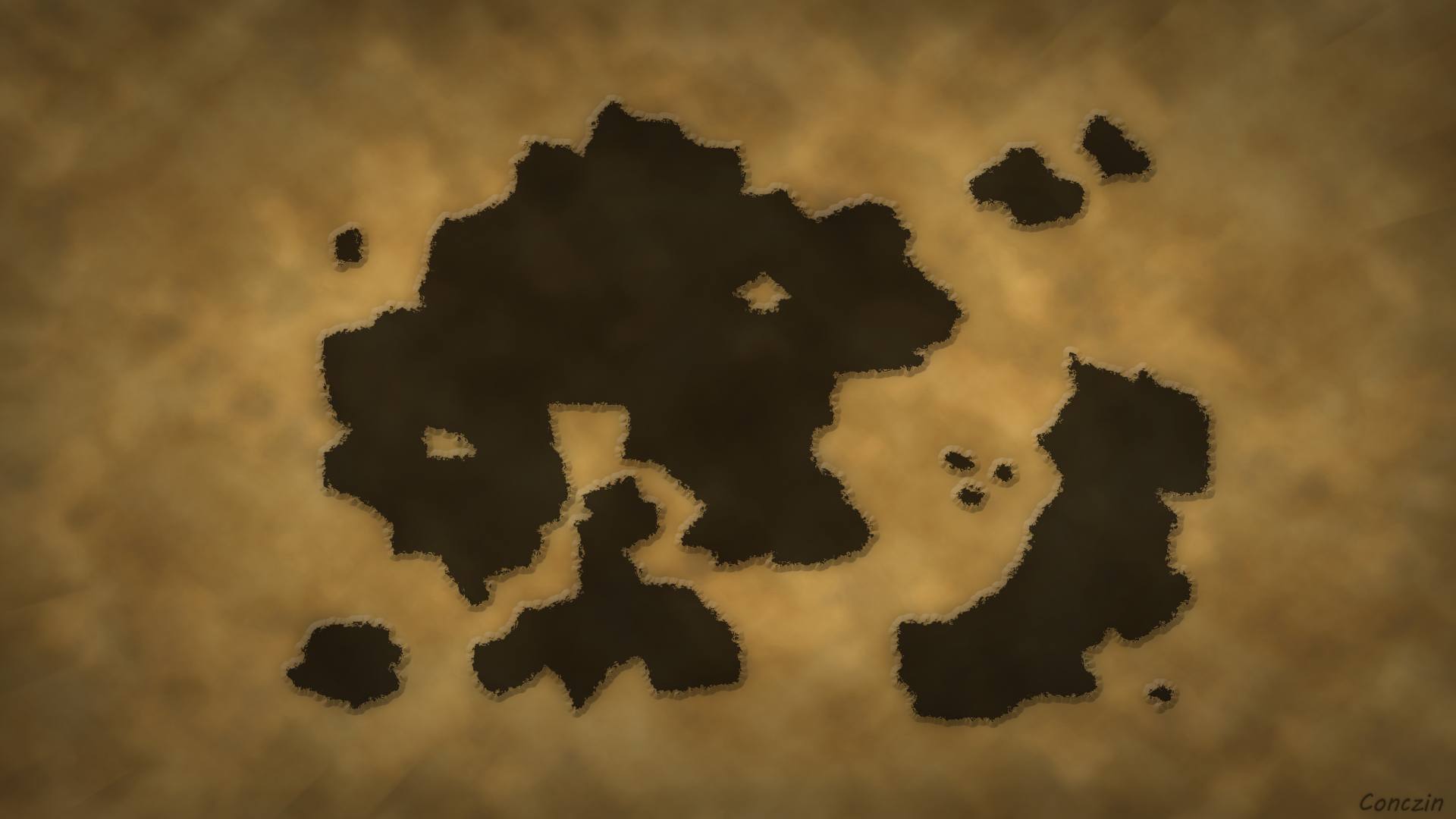 Old Fantasy Map by Luke100000