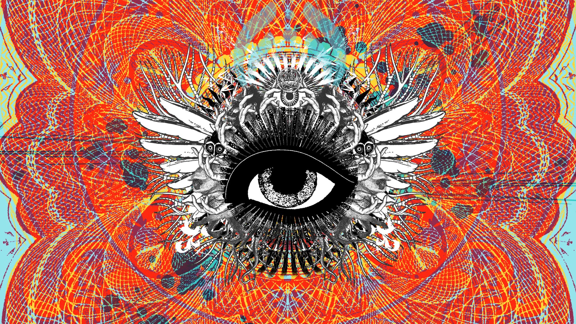 Download Colorful Eye Music Bassnectar HD Wallpaper