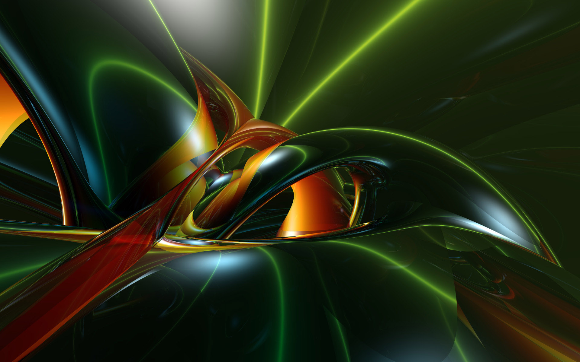 Download CGI 3D Artistic Abstract HD Wallpaper